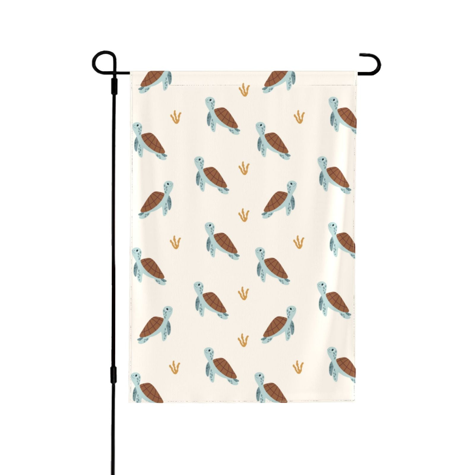 Wukai Sea Turtle Garden Flags Double Sided Welcome Garden Yard House ...