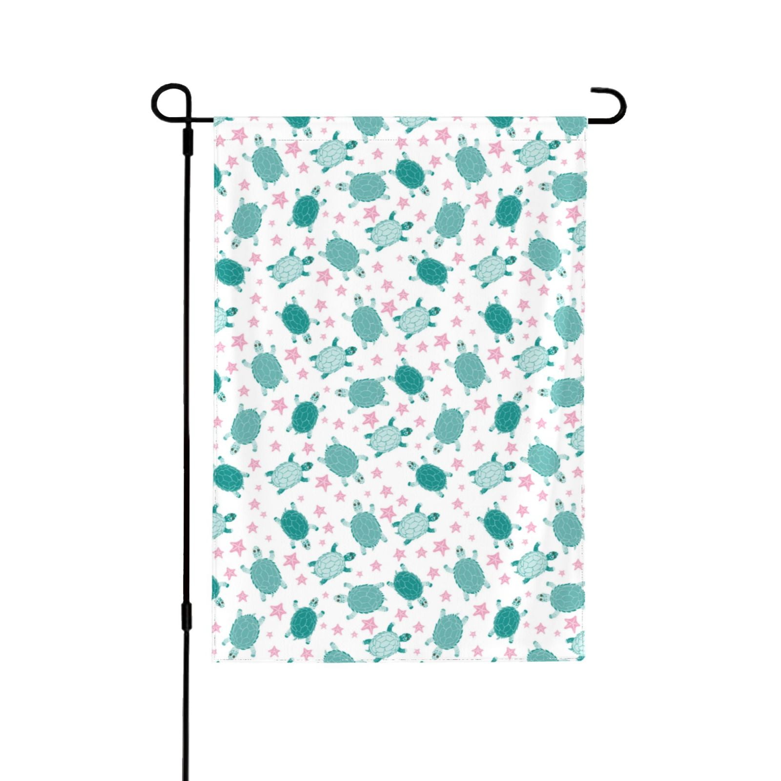 Wukai Sea Turtle Garden Flags Double Sided Welcome Garden Yard House ...