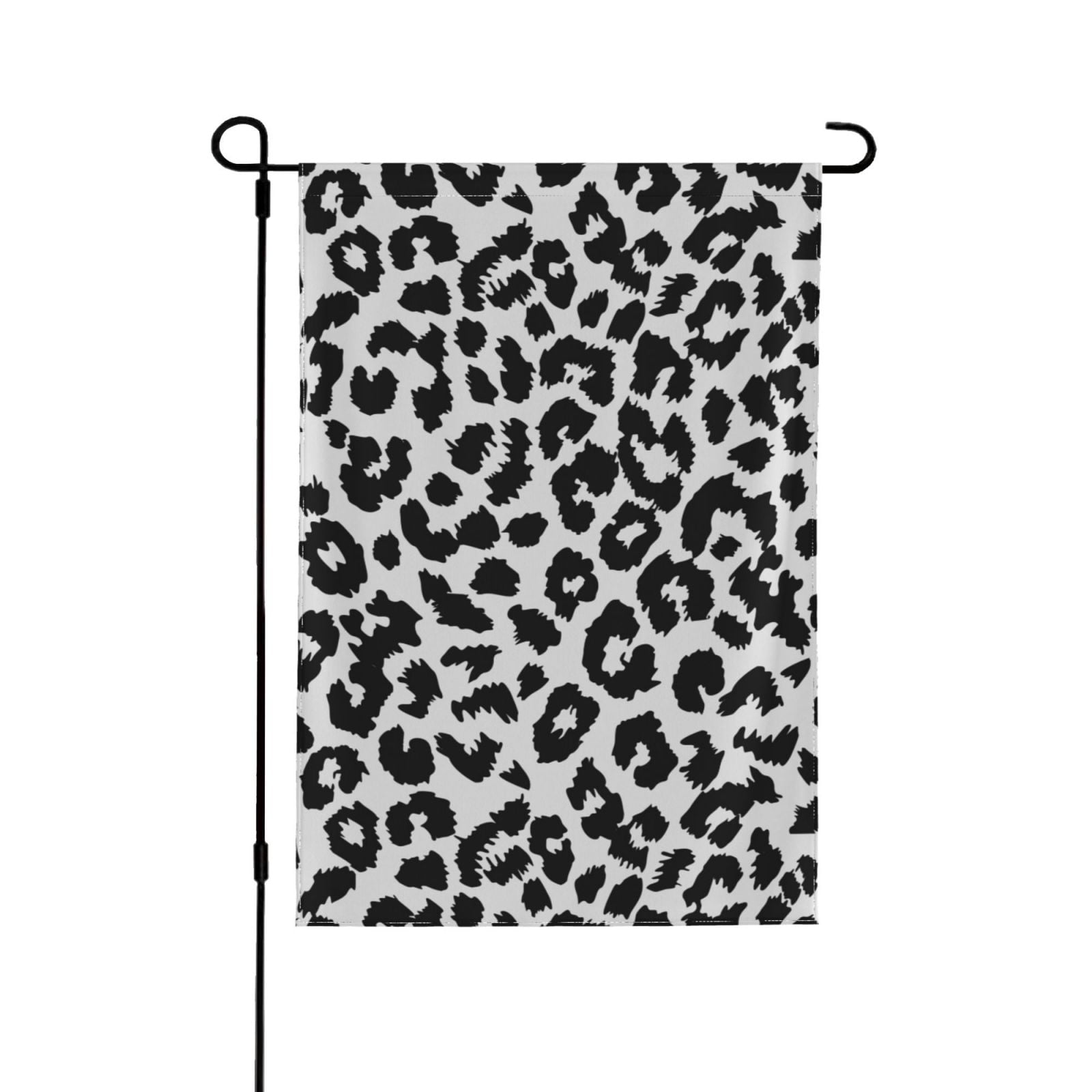 Wukai Similar To Leopard Print Garden Flags Double Sided Welcome Garden ...