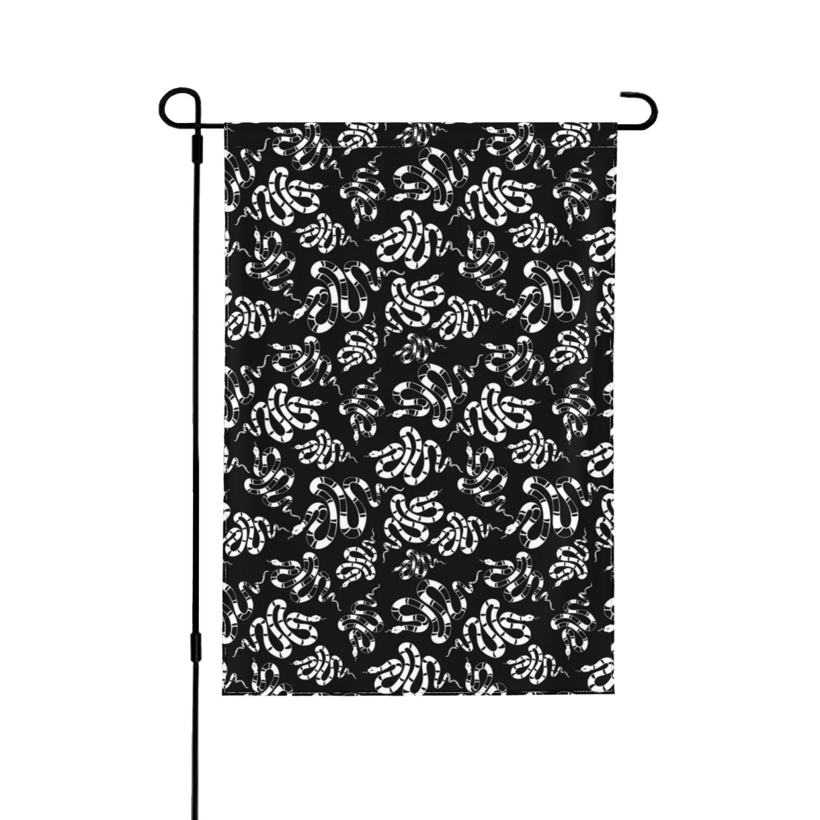 Wukai Snake Garden Flags Double Sided Welcome Garden Yard House Flags ...