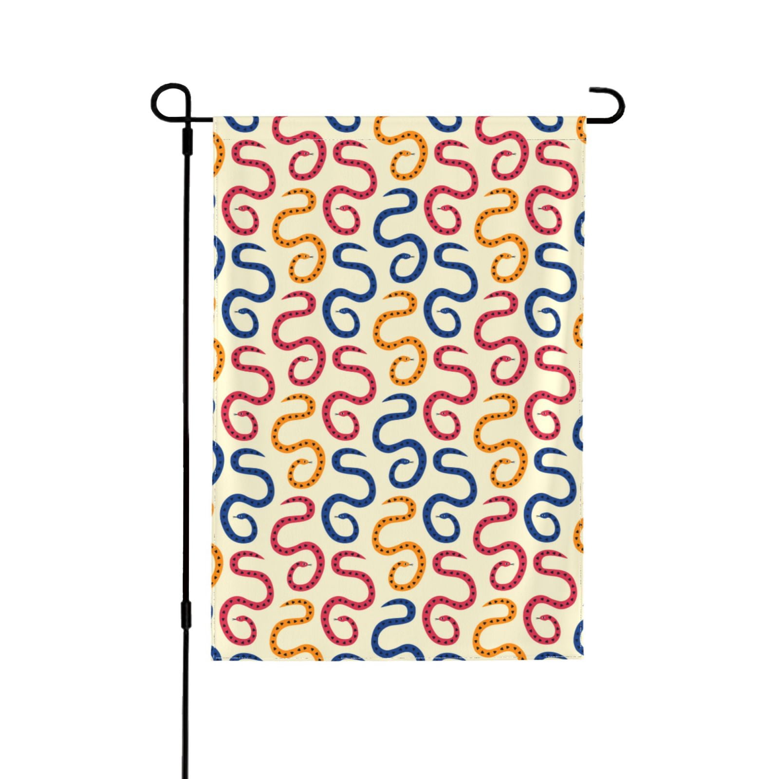 Wukai Snake Garden Flags Double Sided Welcome Garden Yard House Flags ...