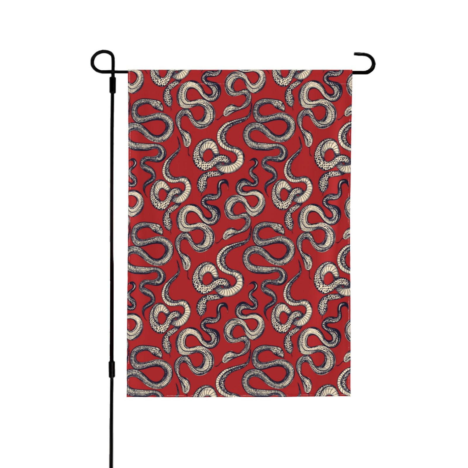 Wukai Snake Garden Flags Double Sided Welcome Garden Yard House Flags ...