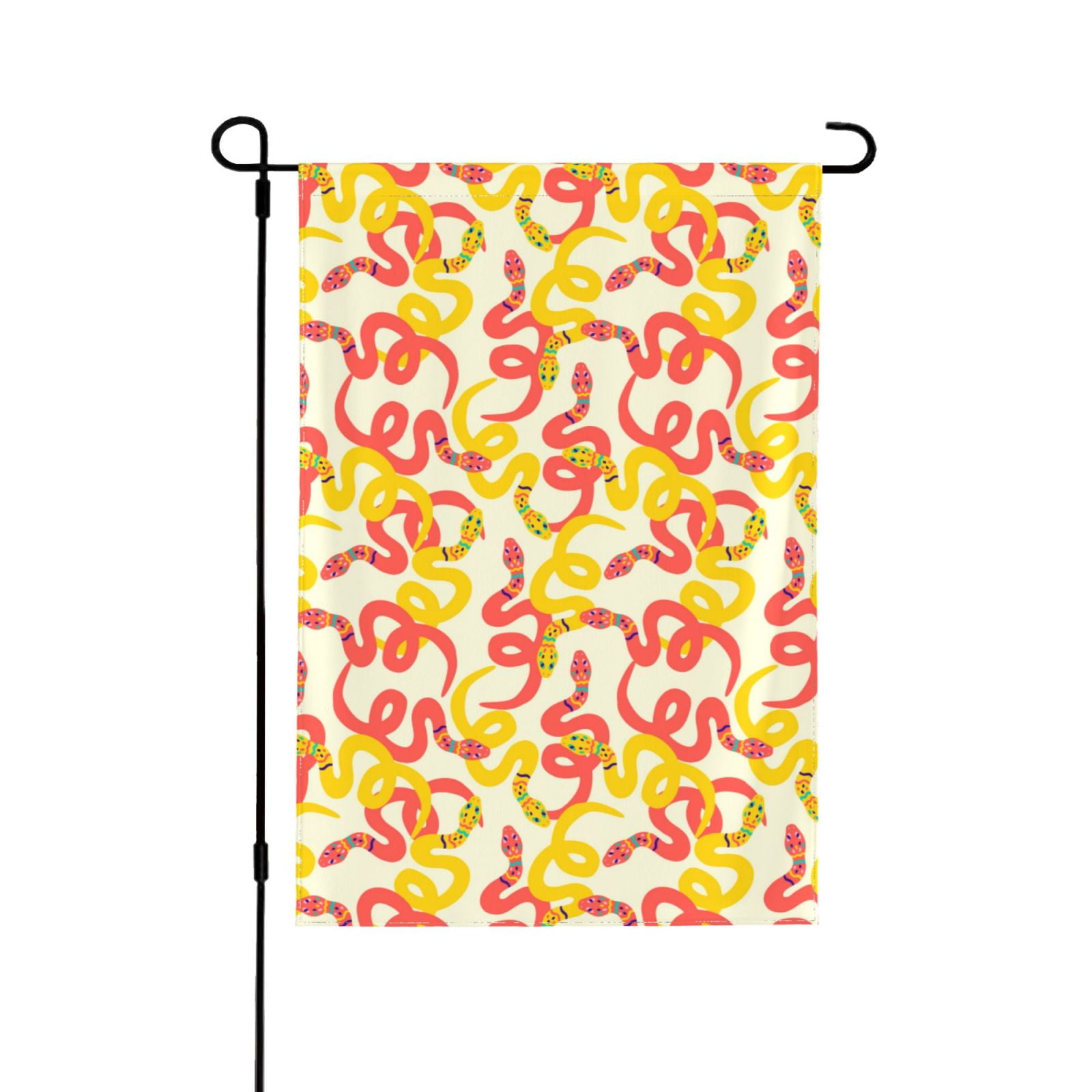 Wukai Snake Garden Flags Double Sided Welcome Garden Yard House Flags ...