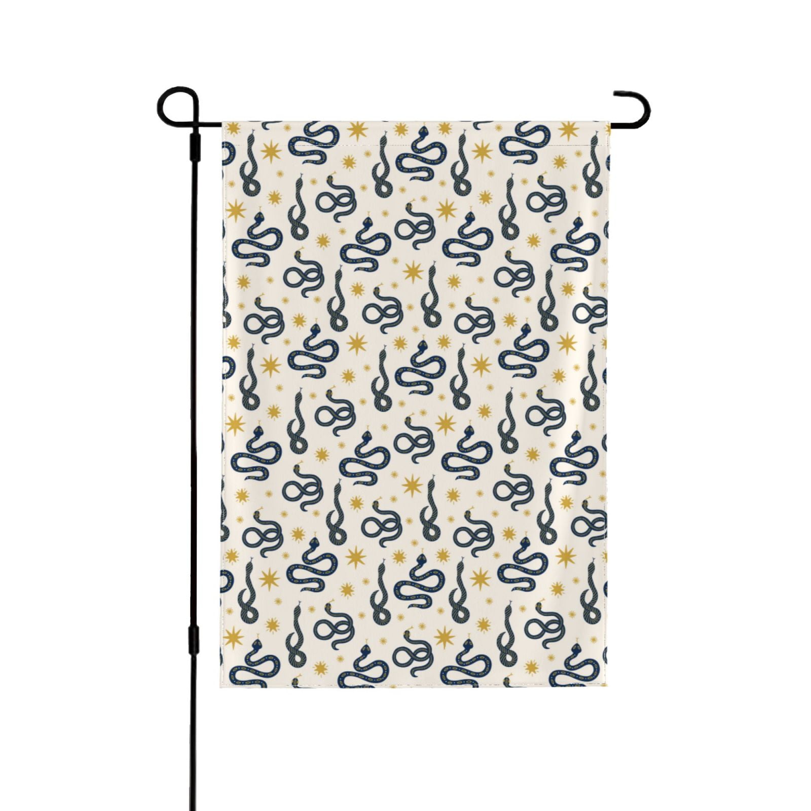 Wukai Snake Garden Flags Double Sided Welcome Garden Yard House Flags ...