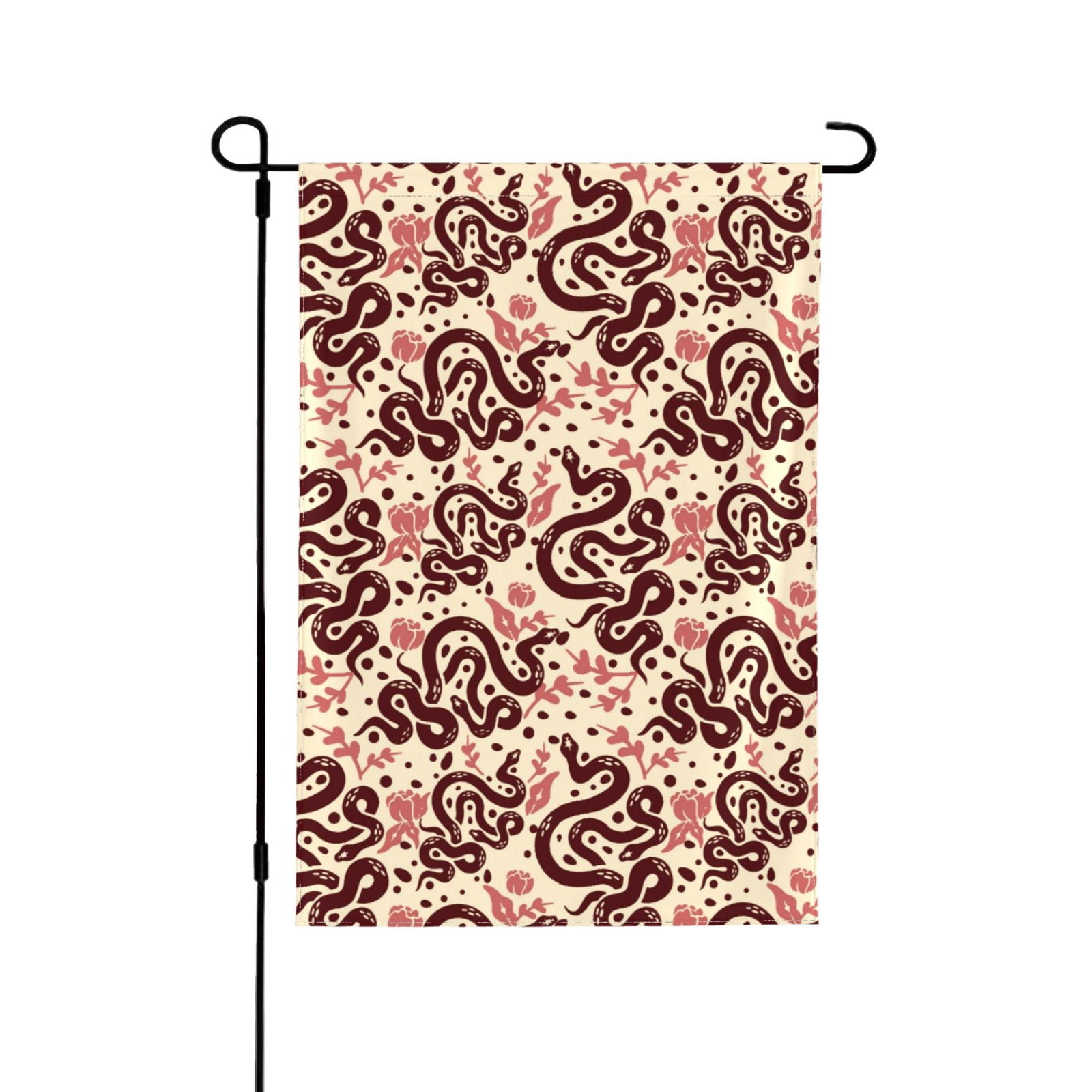 Wukai Snake Garden Flags Double Sided Welcome Garden Yard House Flags ...