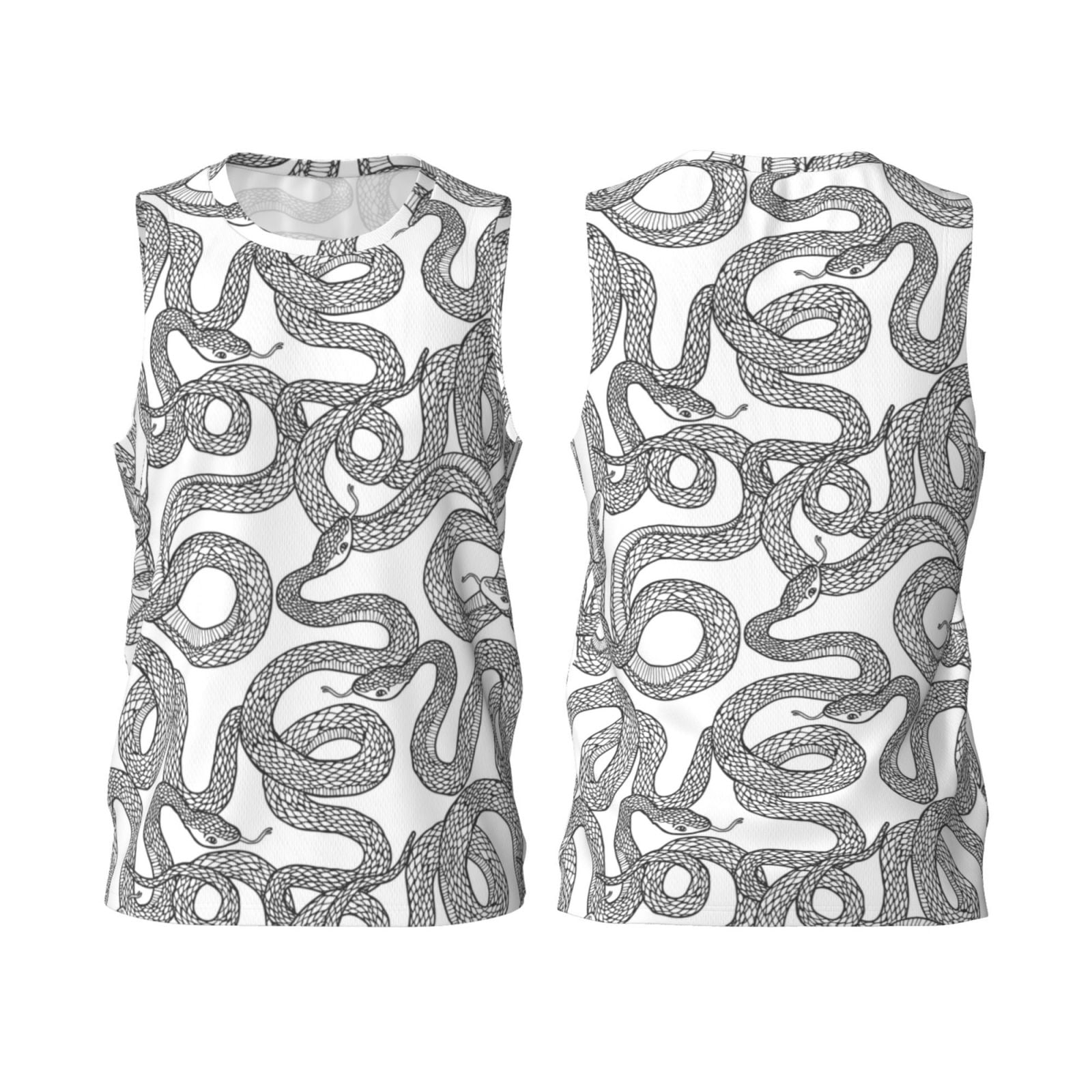 Wukai Snake Men’s Basketball JerseyMedium - Walmart.com