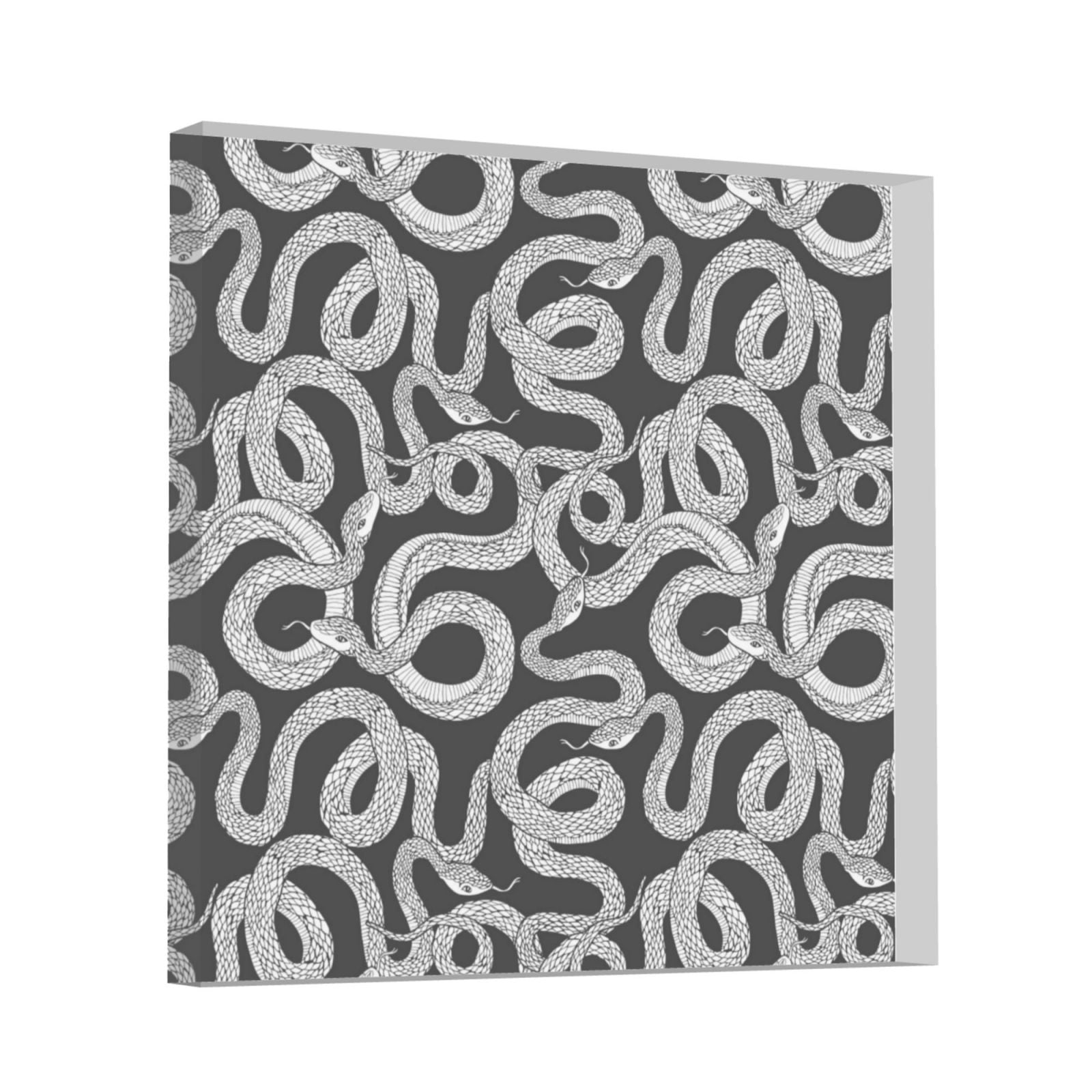 Wukai Snake Print Elegant Acrylic Gift Decorations Perfect for Weddings ...