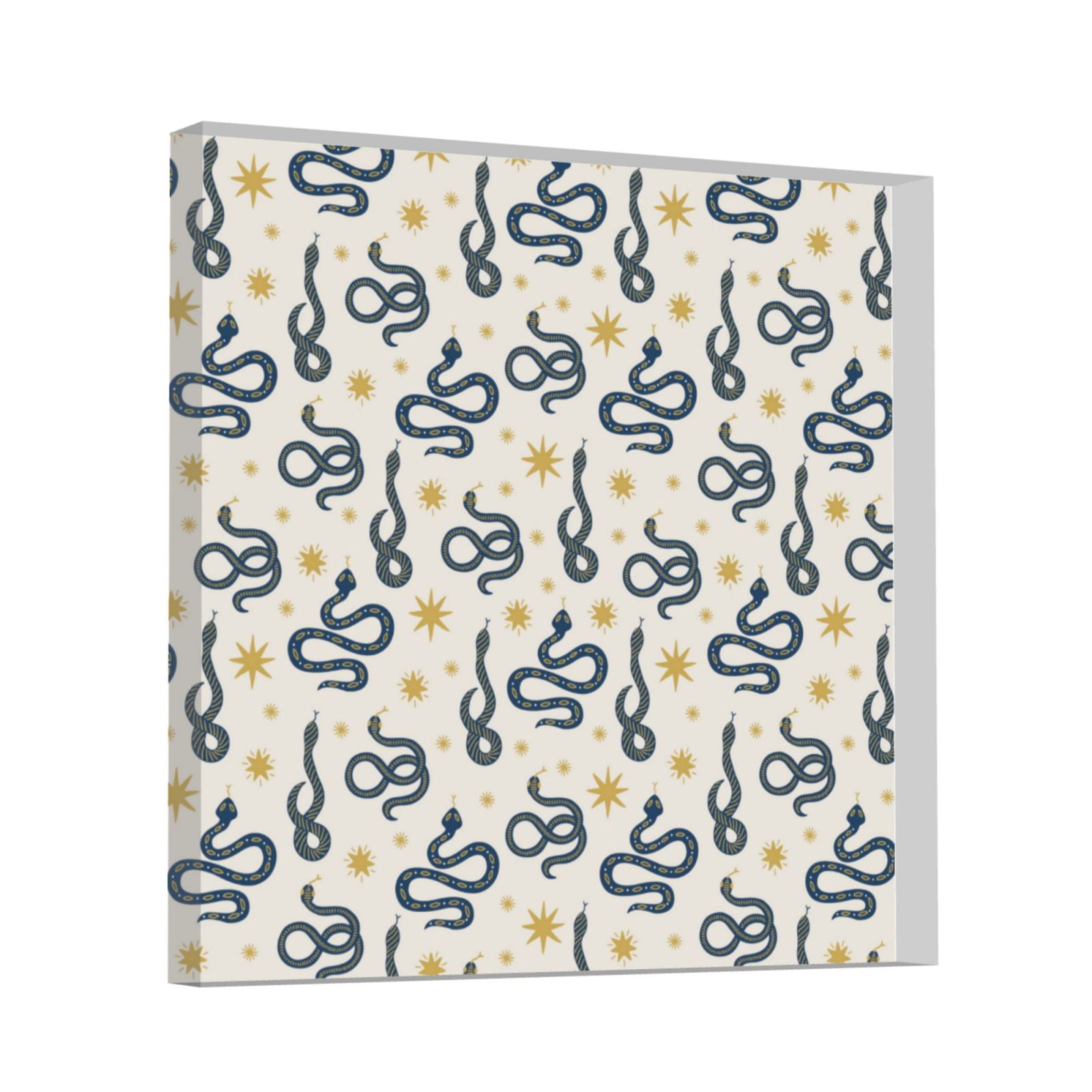 Wukai Snake Print Elegant Acrylic Gift Decorations Perfect for Weddings ...