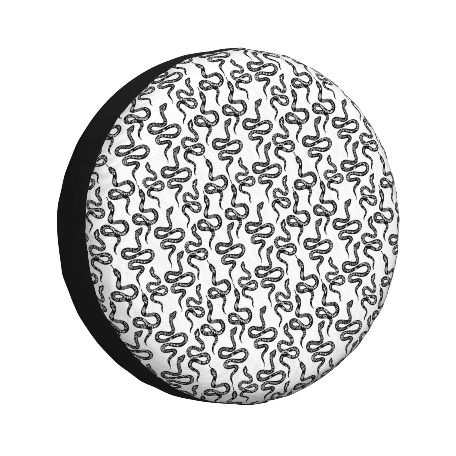 Wukai Snake Print Spare Tire Cover for RV Trailer,Waterproof PVC Faux ...
