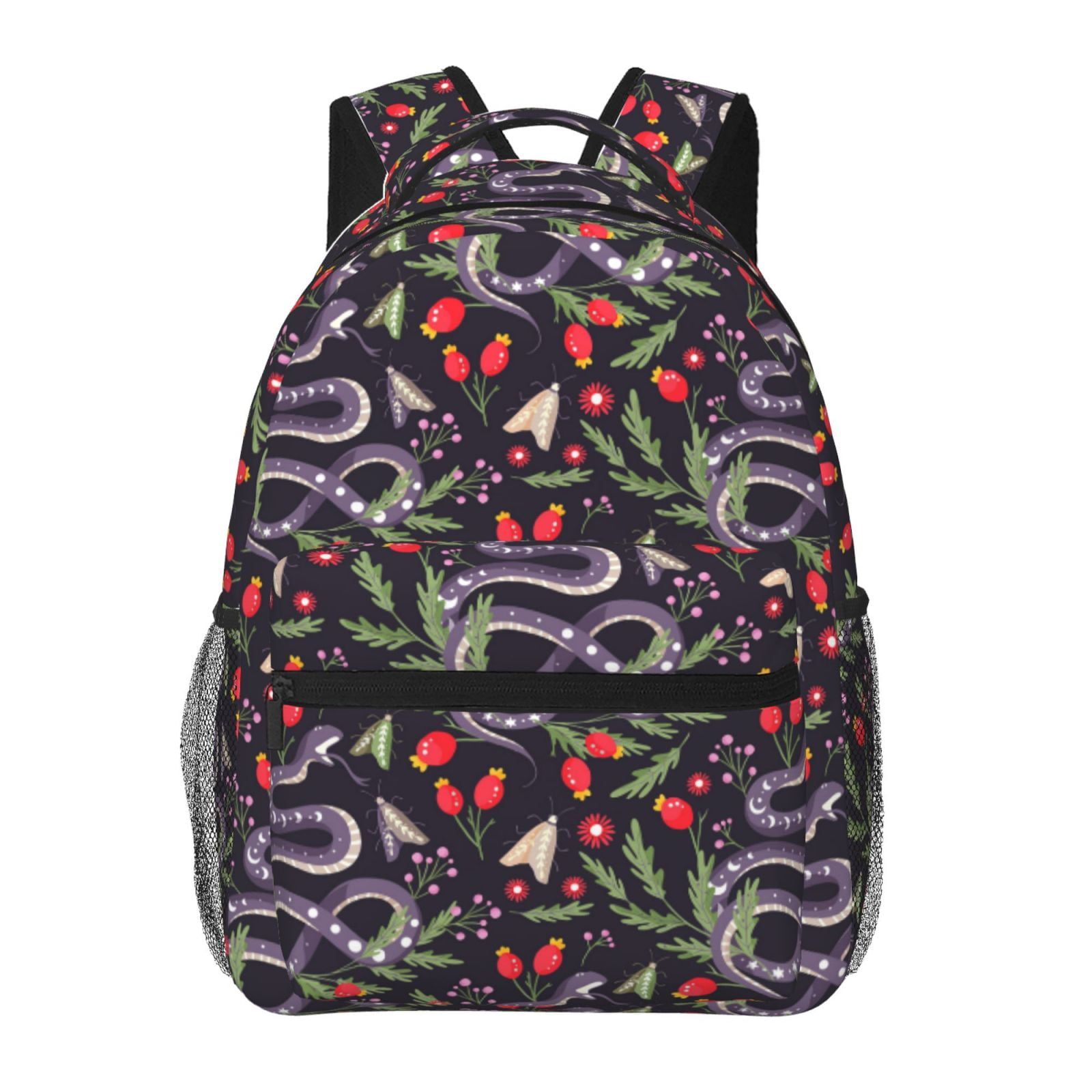 Wukai Snakes And Snake Fruit Ergonomic Lightweight Laptop Backpack ...