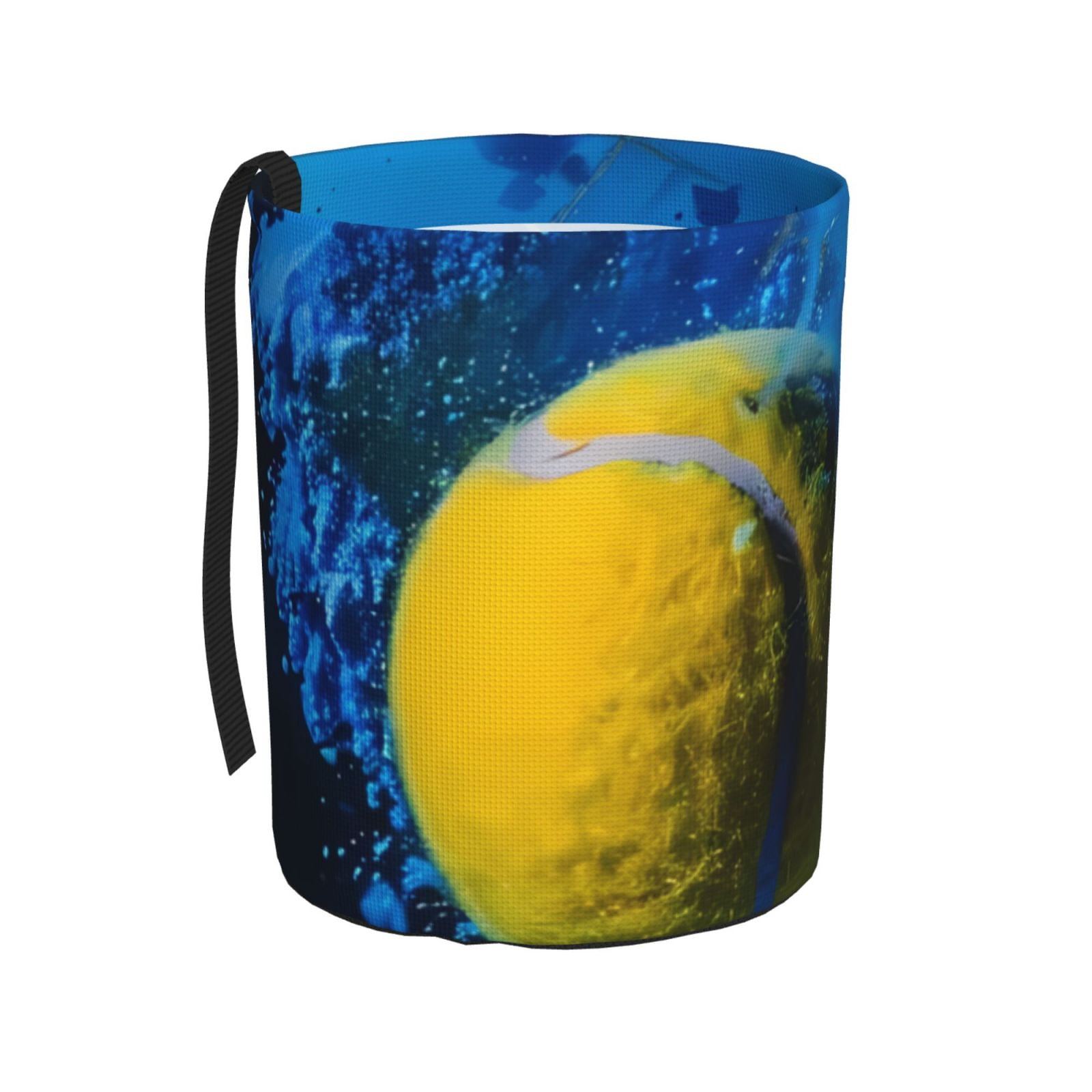 Wukai Sports Tennis Ball Print Car Trash Can - Easy to Clean Hanging ...