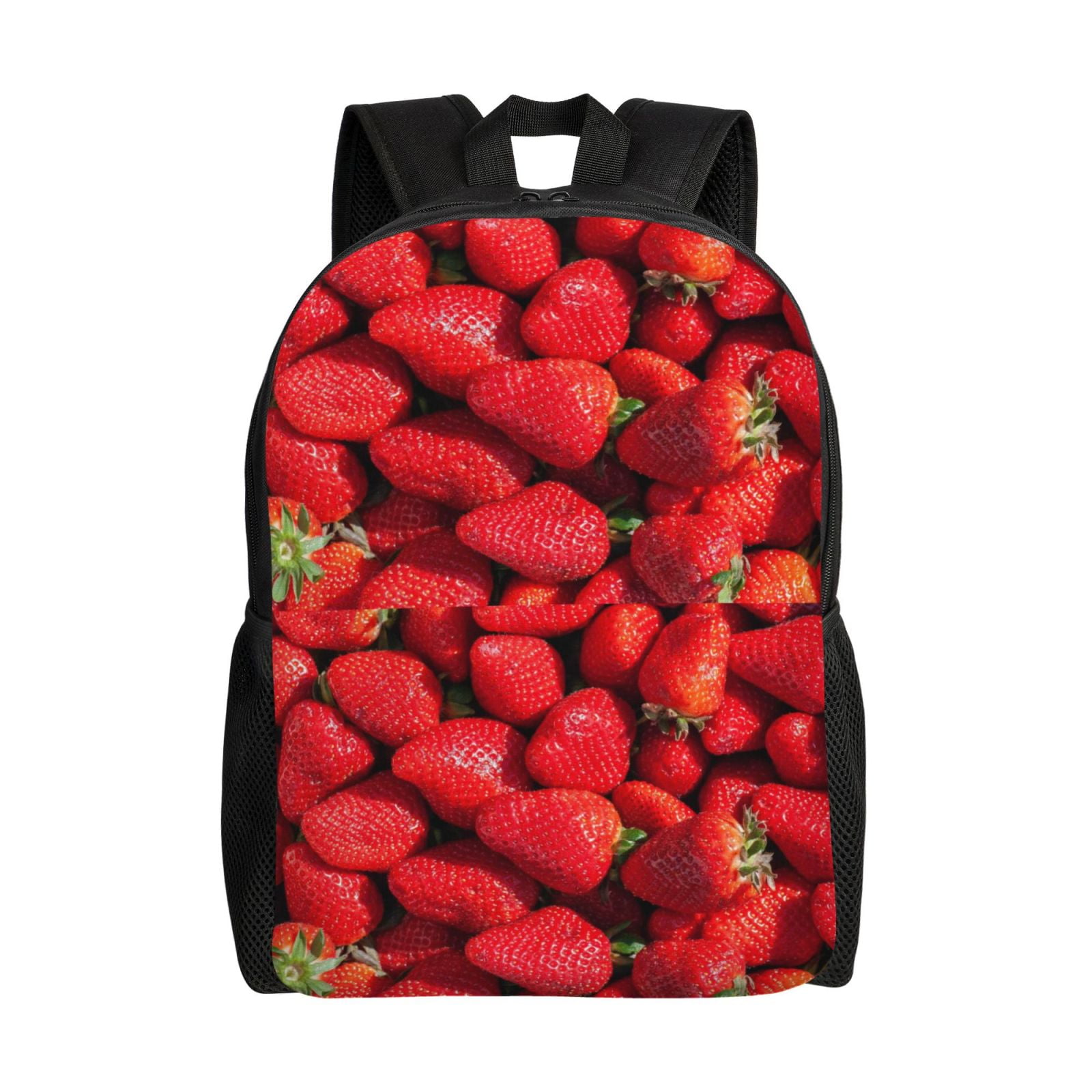 Wukai Strawberry Red Travel Laptop Backpack - Waterproof, Anti-Theft ...