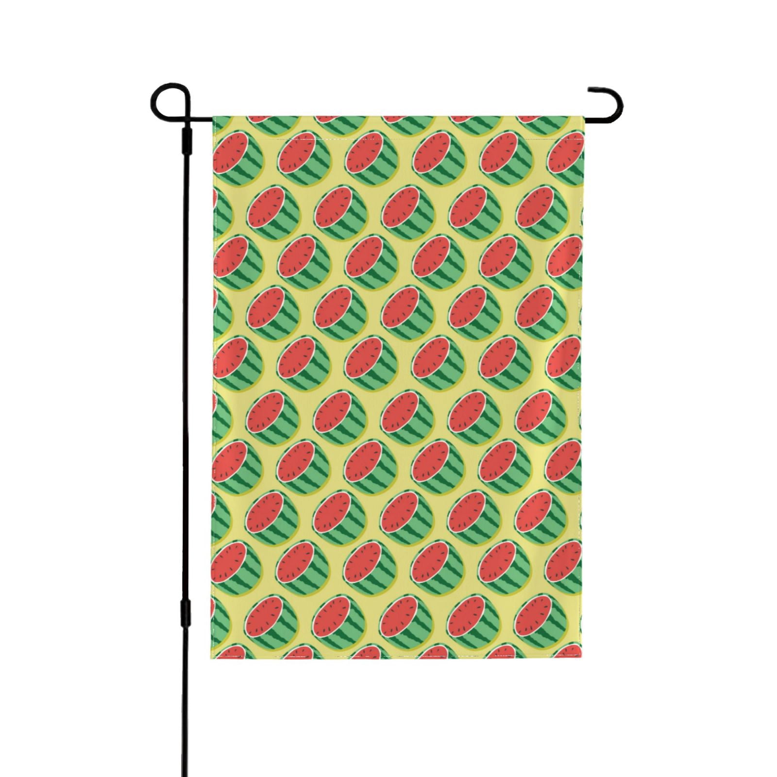Wukai Summer Watermelon Garden Flags Double Sided Welcome Garden Yard ...