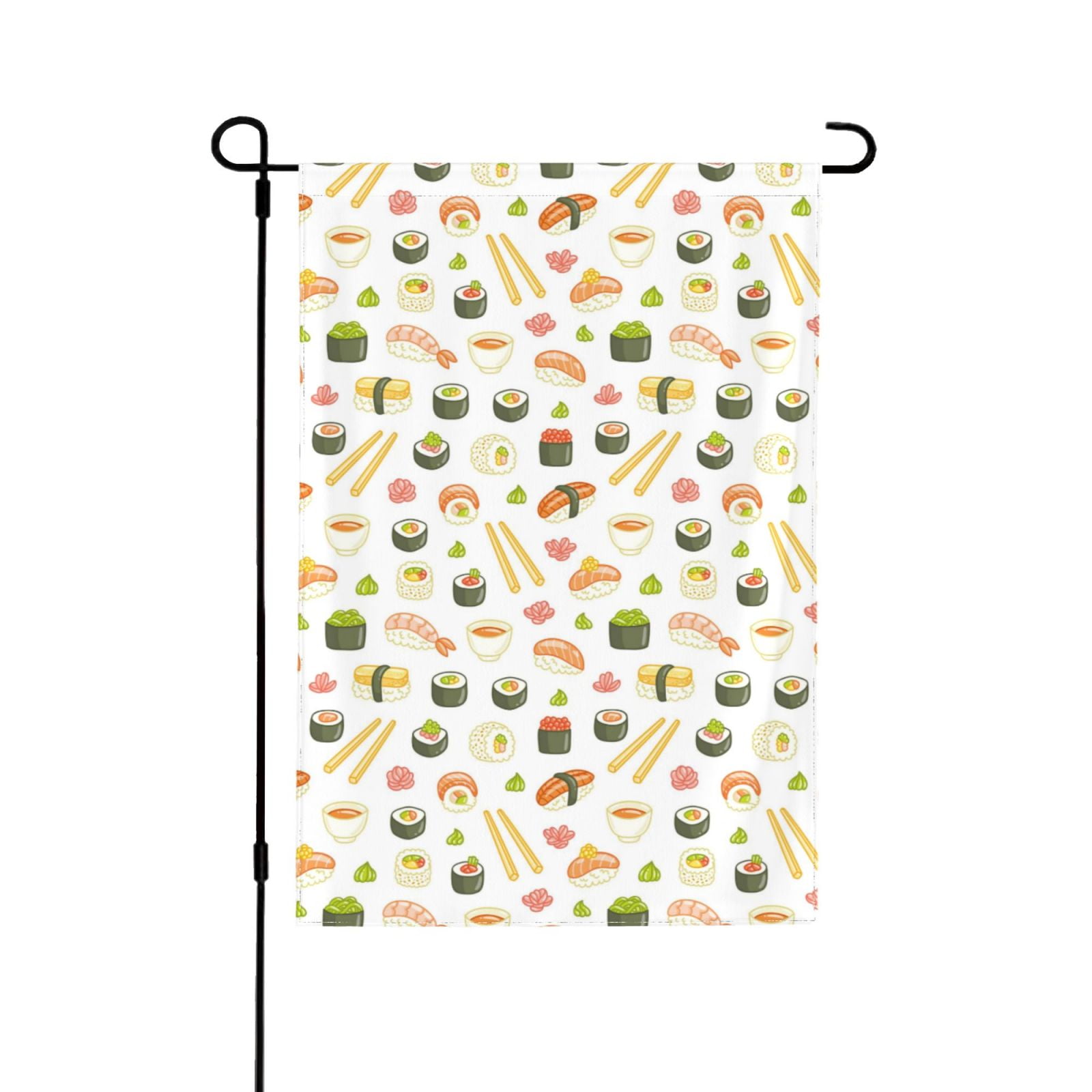 Wukai Sushi and Rolls Garden Flags Double Sided Welcome Garden Yard ...