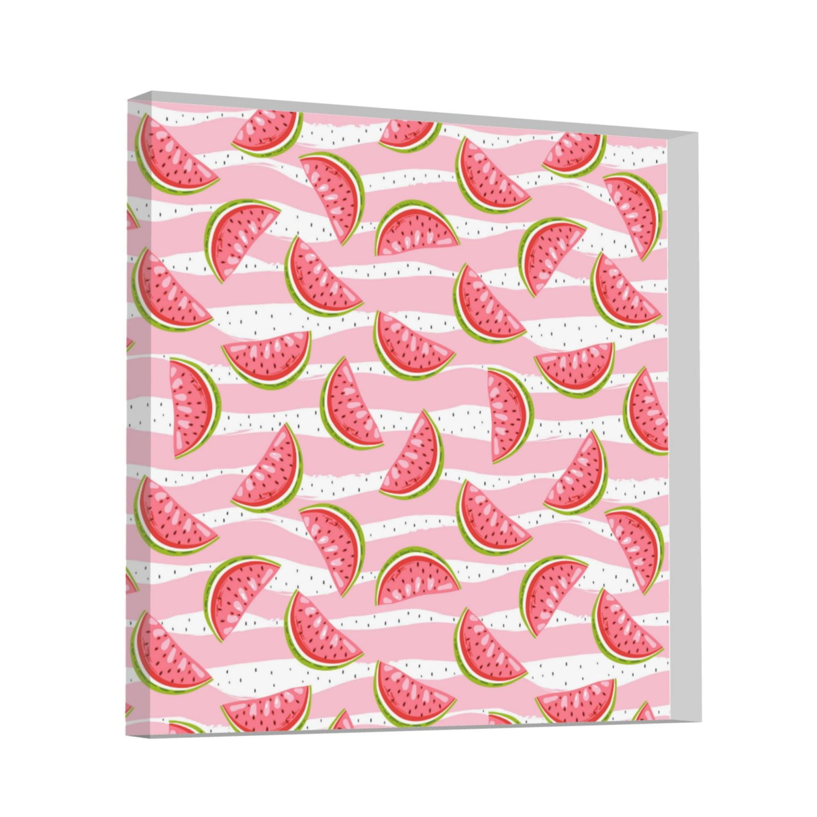 Wukai Sweet Watermelon Print Elegant Acrylic Gift Decorations Perfect ...