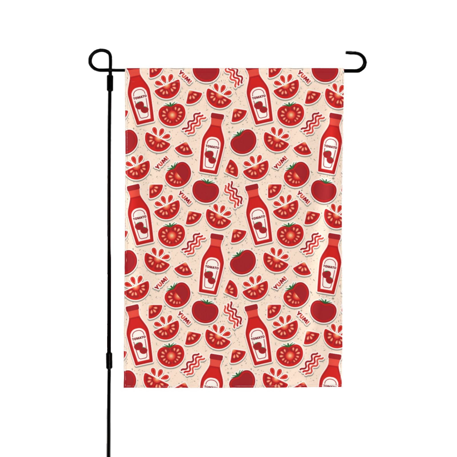 Wukai Tomatoes Garden Flags Double Sided Welcome Garden Yard House ...