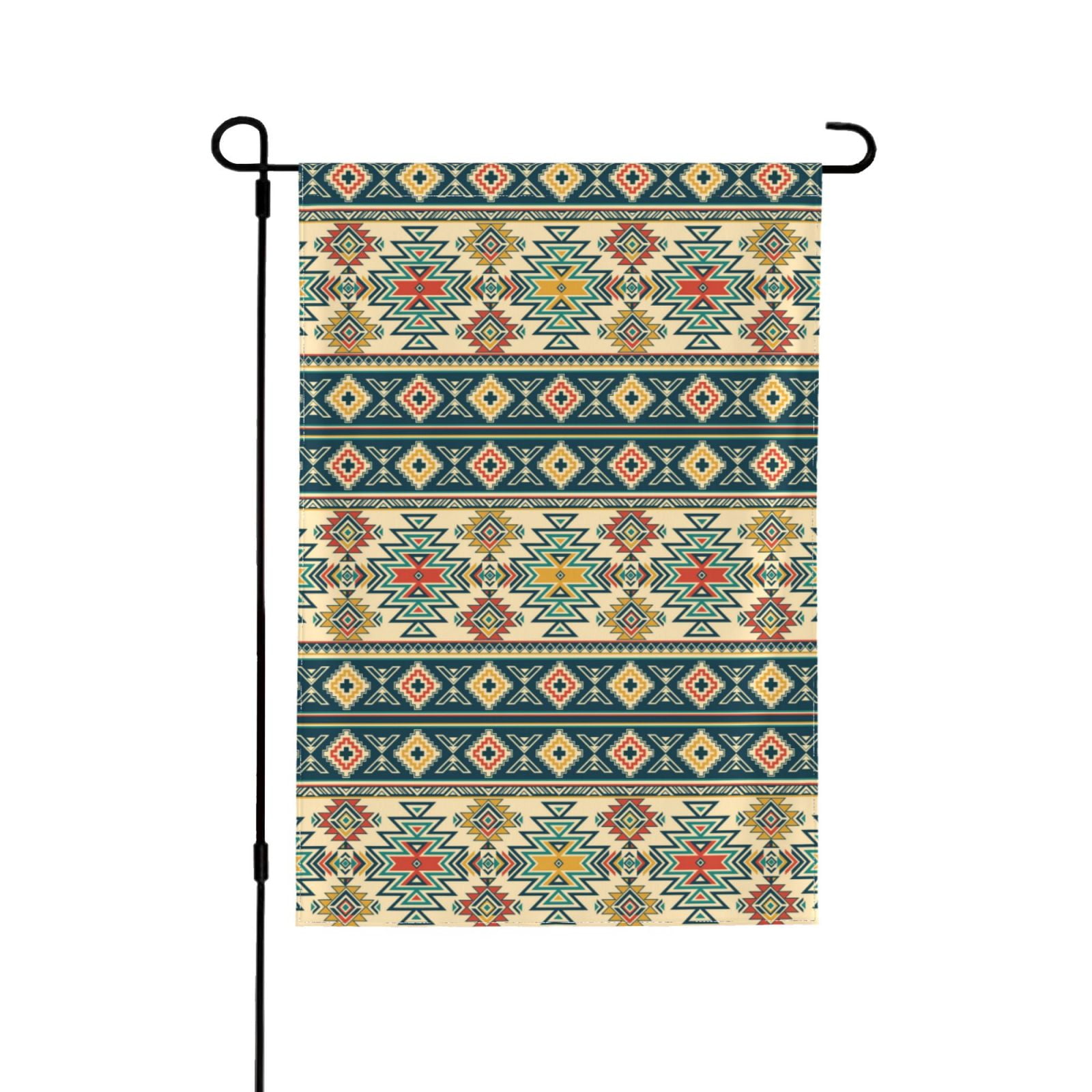 Wukai Traditional Tribal Aztec1 Garden Flags Double Sided Welcome ...