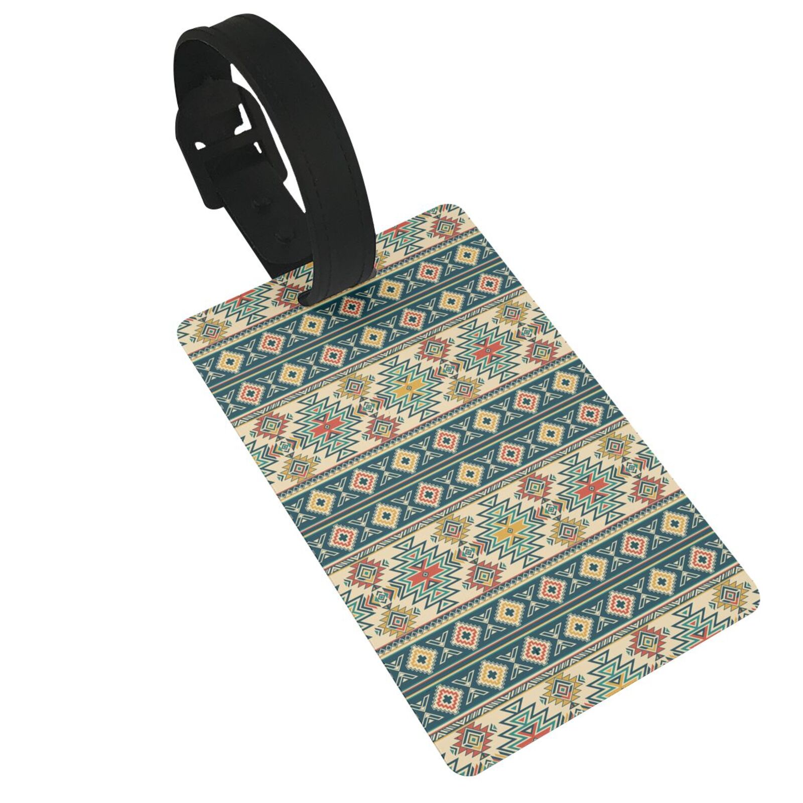 Wukai Traditional Tribal Aztec1 Stylish and Durable Travel Luggage Tags ...