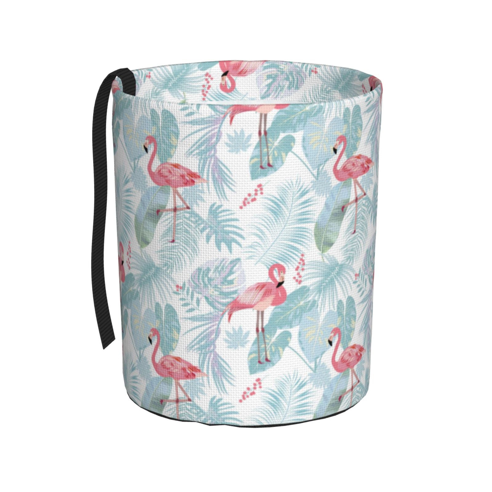 Wukai Tropical Flamingo Print Car Trash Can - Easy to Clean Hanging ...