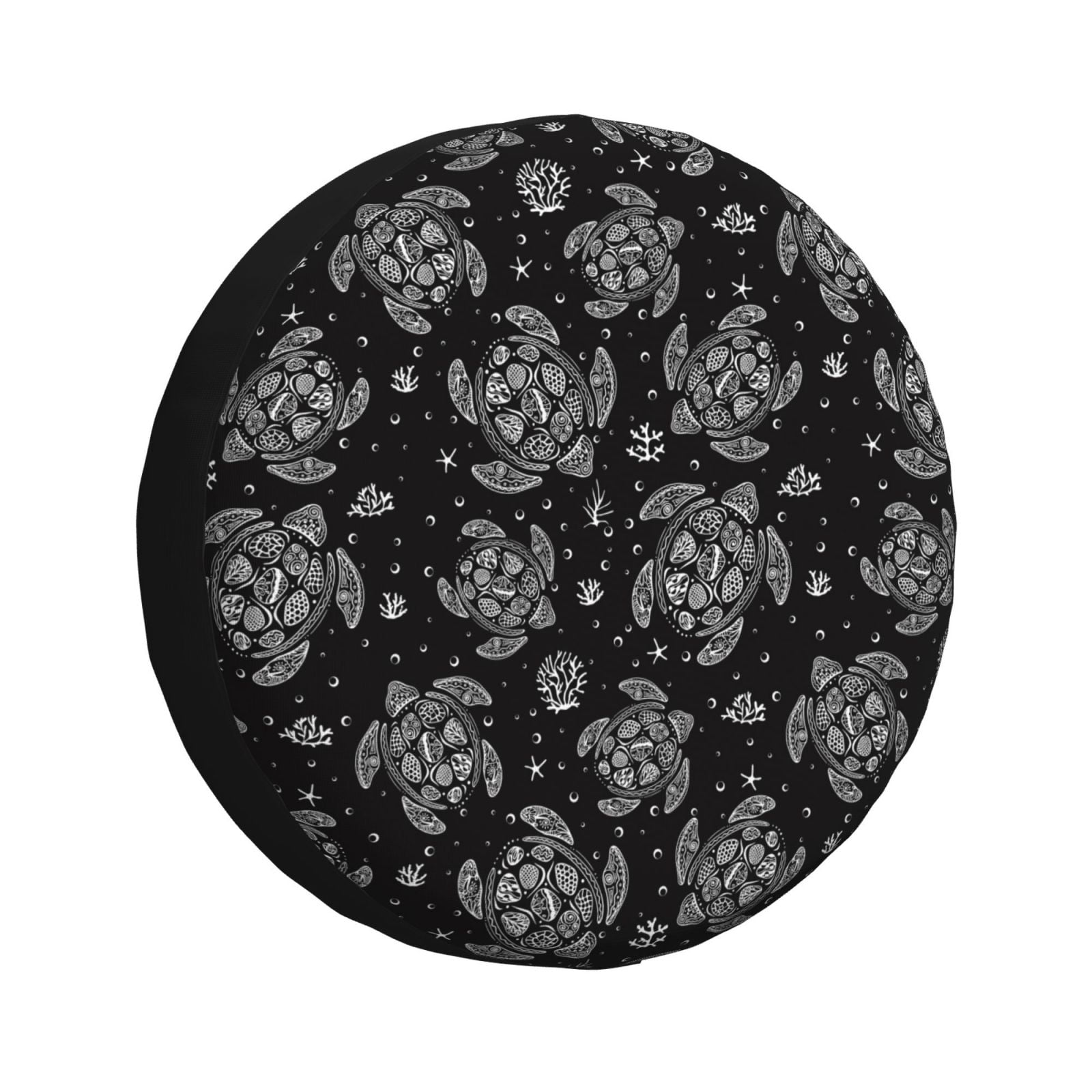 Wukai Turtle Print Spare Tire Cover for RV Trailer,Waterproof PVC Faux ...