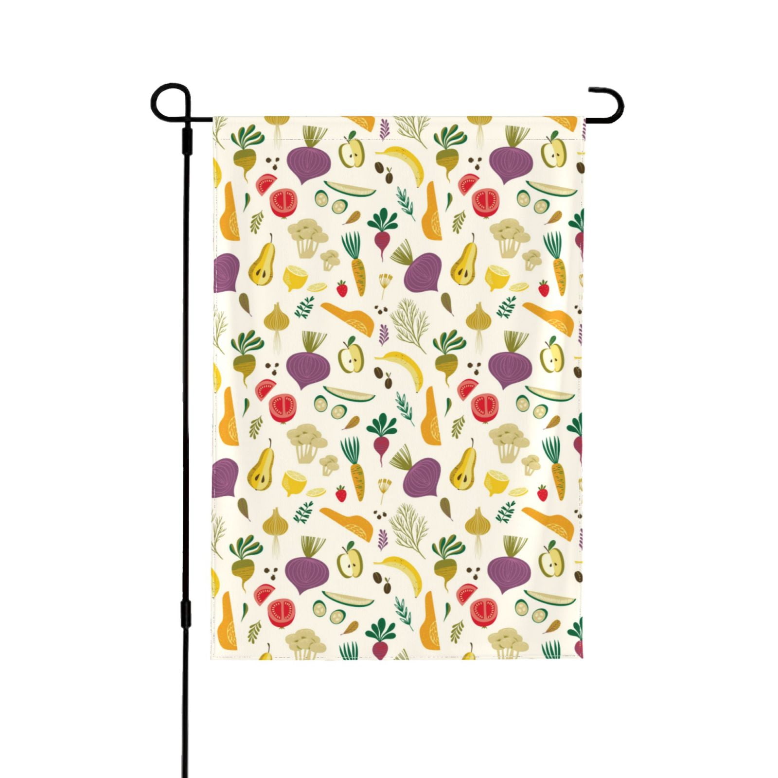 Wukai Vegetable Garden Flags Double Sided Welcome Garden Yard House ...