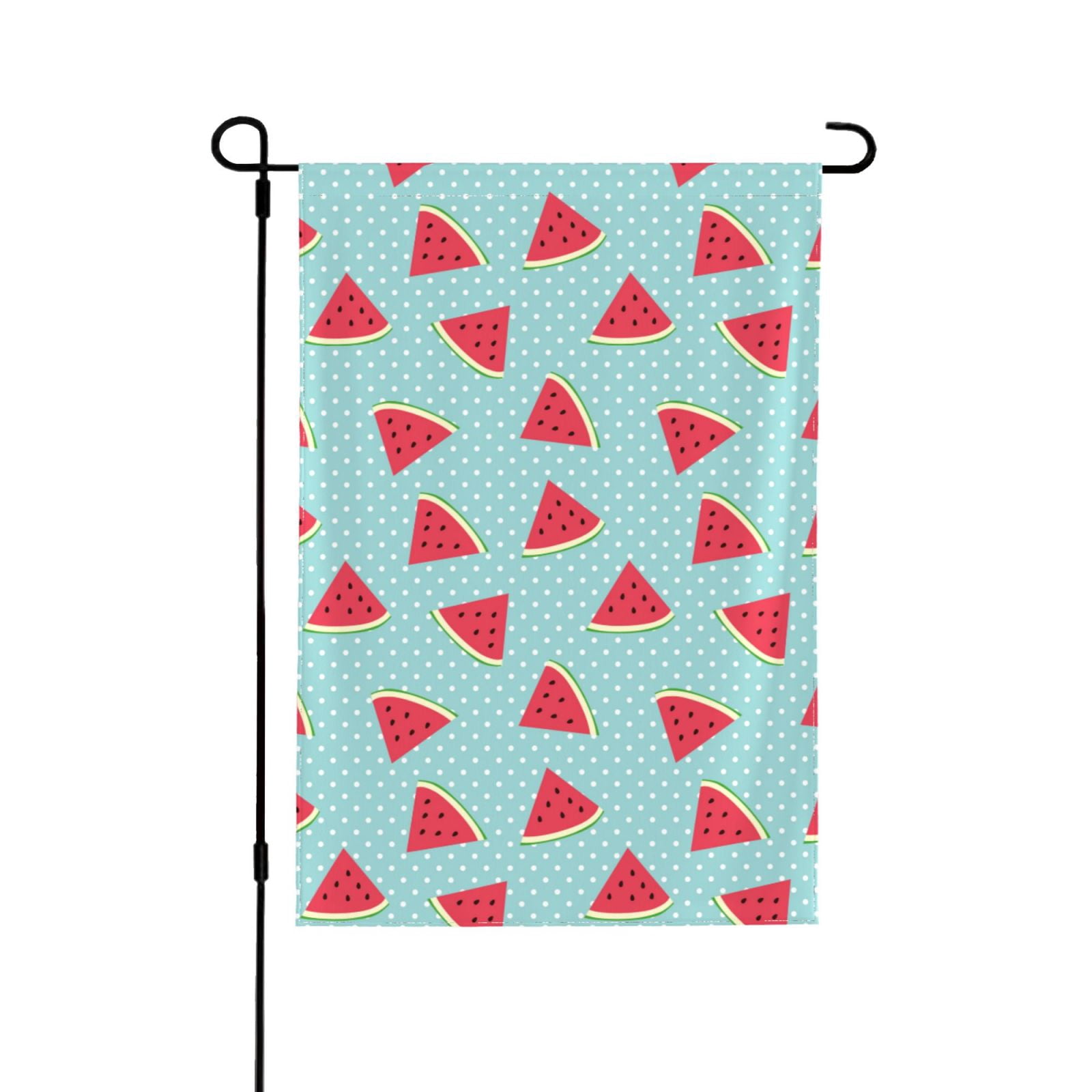Wukai Watermelon Garden Flags Double Sided Welcome Garden Yard House ...