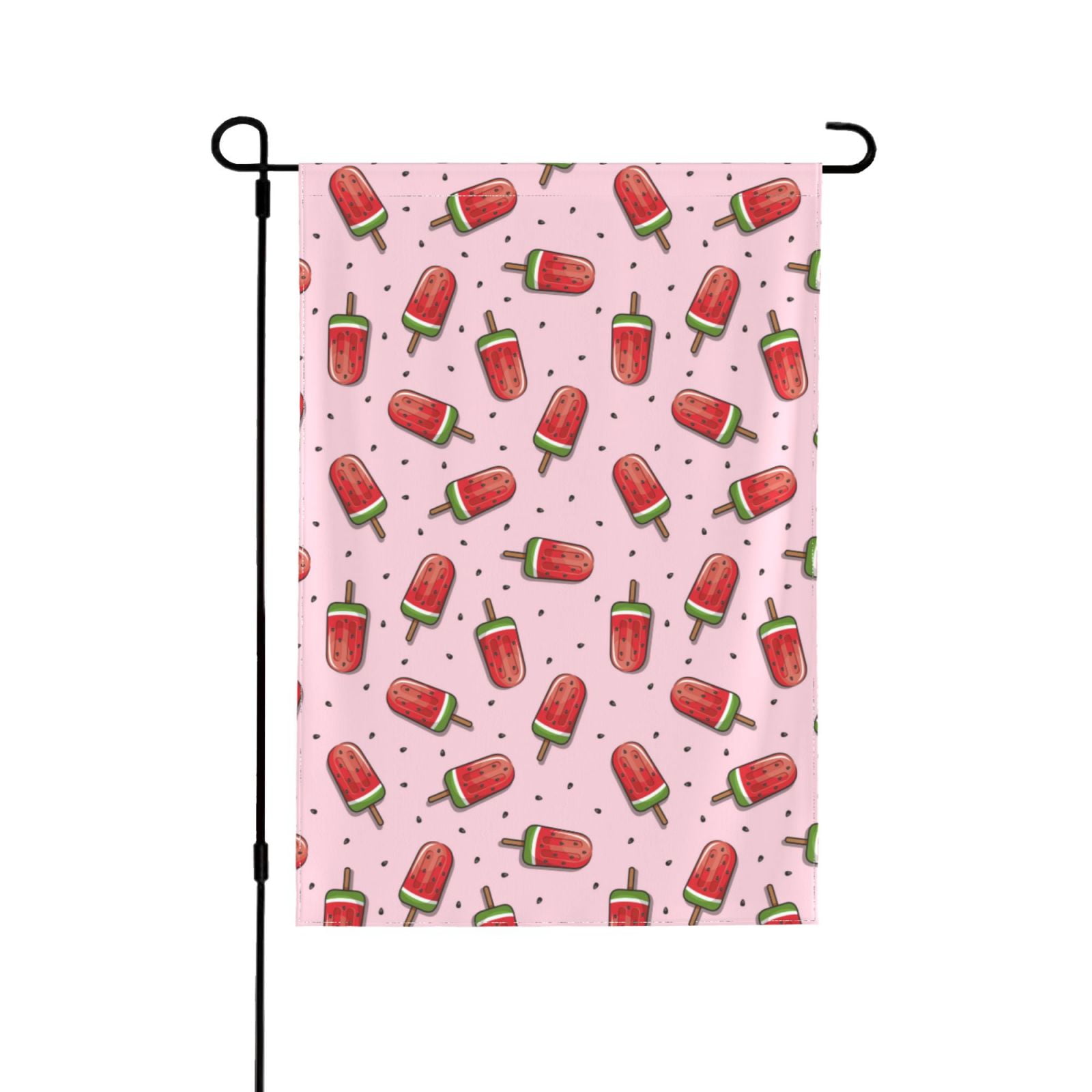 Wukai Watermelon Ice Cream Garden Flags Double Sided Welcome Garden ...
