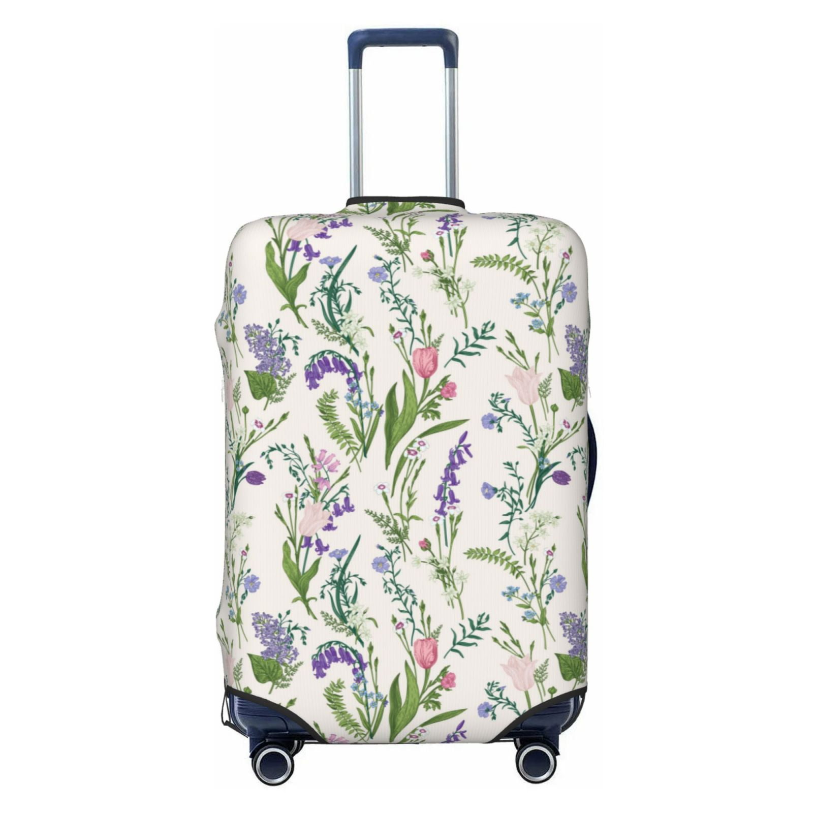 Wukai Wisteria Flower Elastic Luggage Cover: Personalized Protection ...