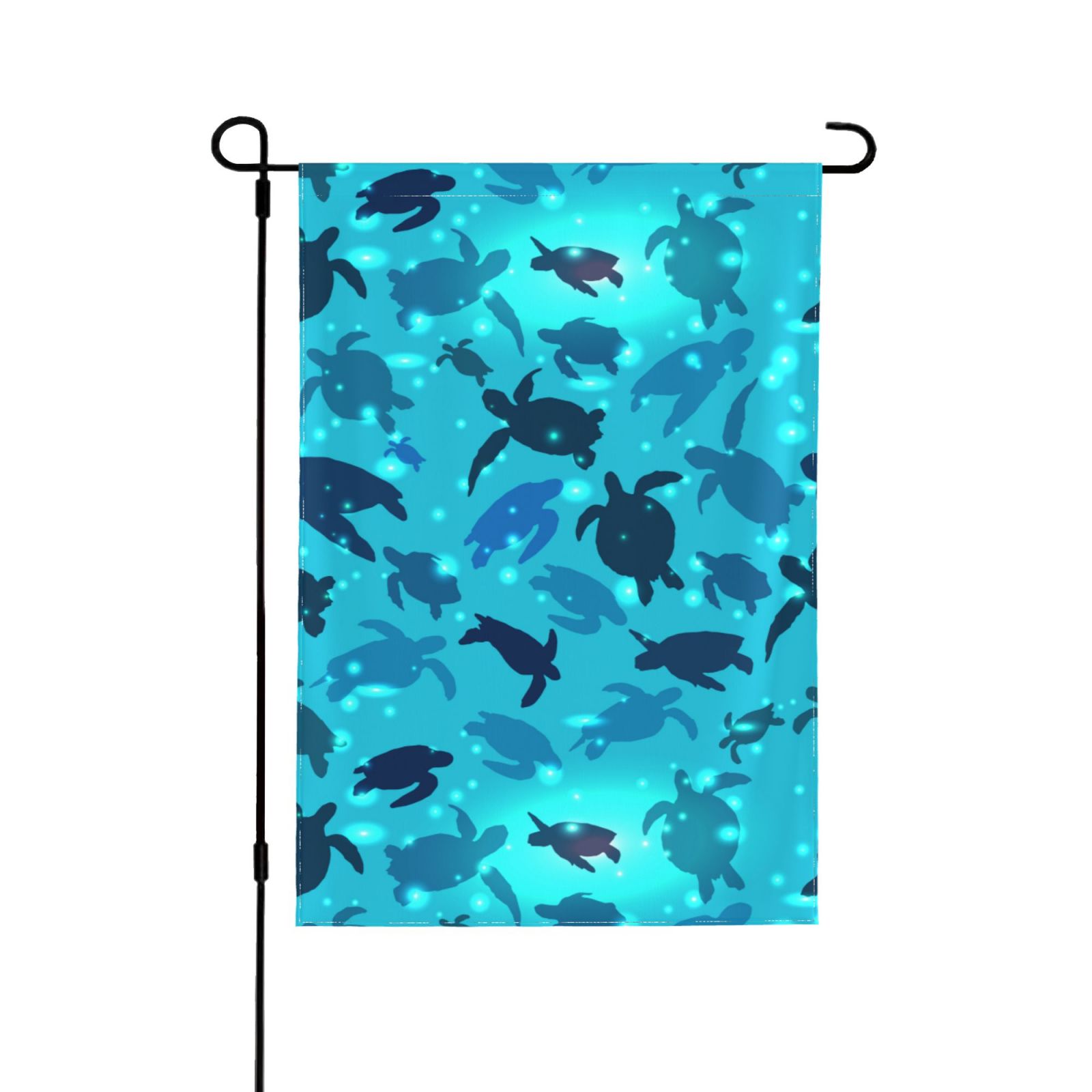 Wukai World Turtle Day Garden Flags Double Sided Welcome Garden Yard ...