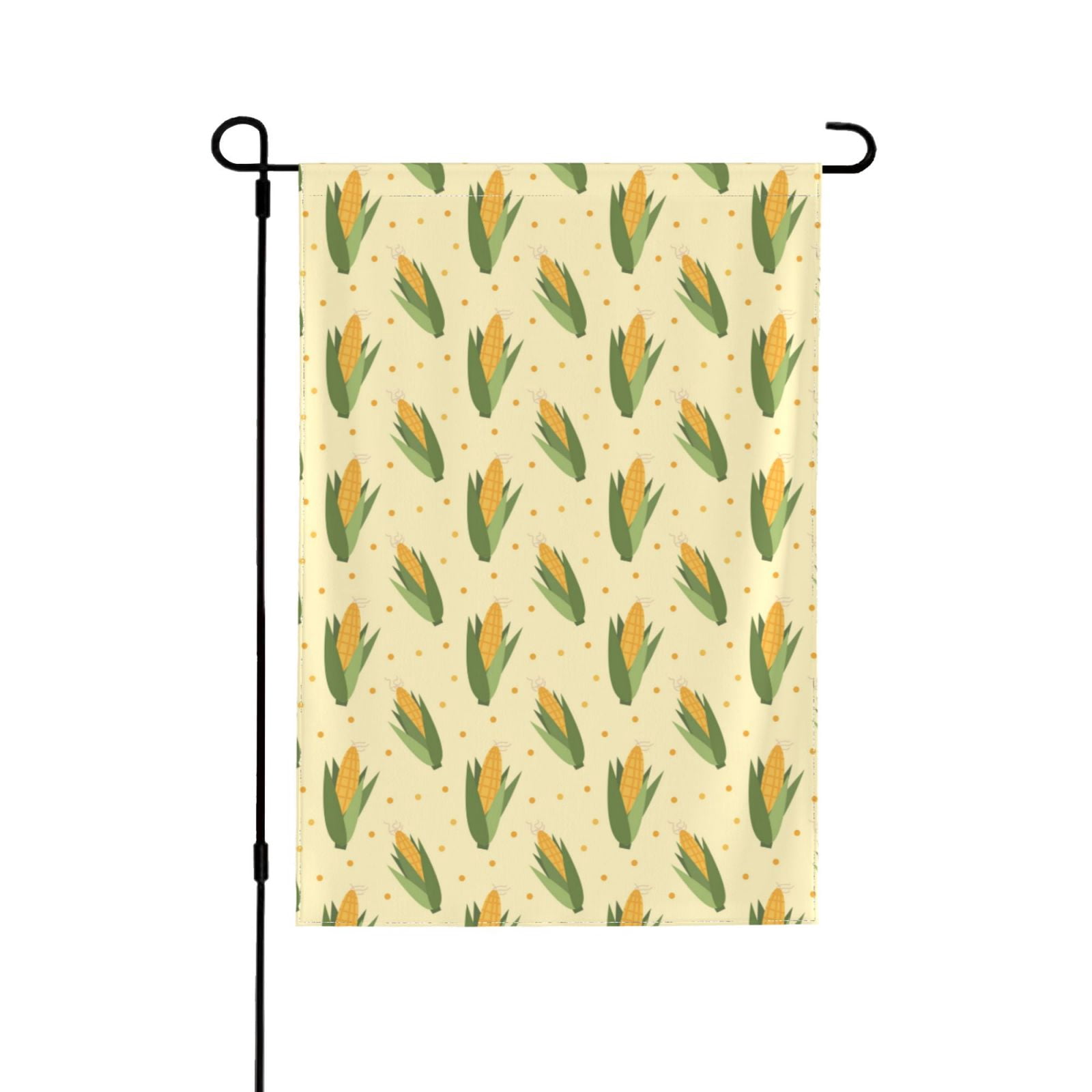 Wukai Yellow Corn Garden Flags Double Sided Welcome Garden Yard House ...