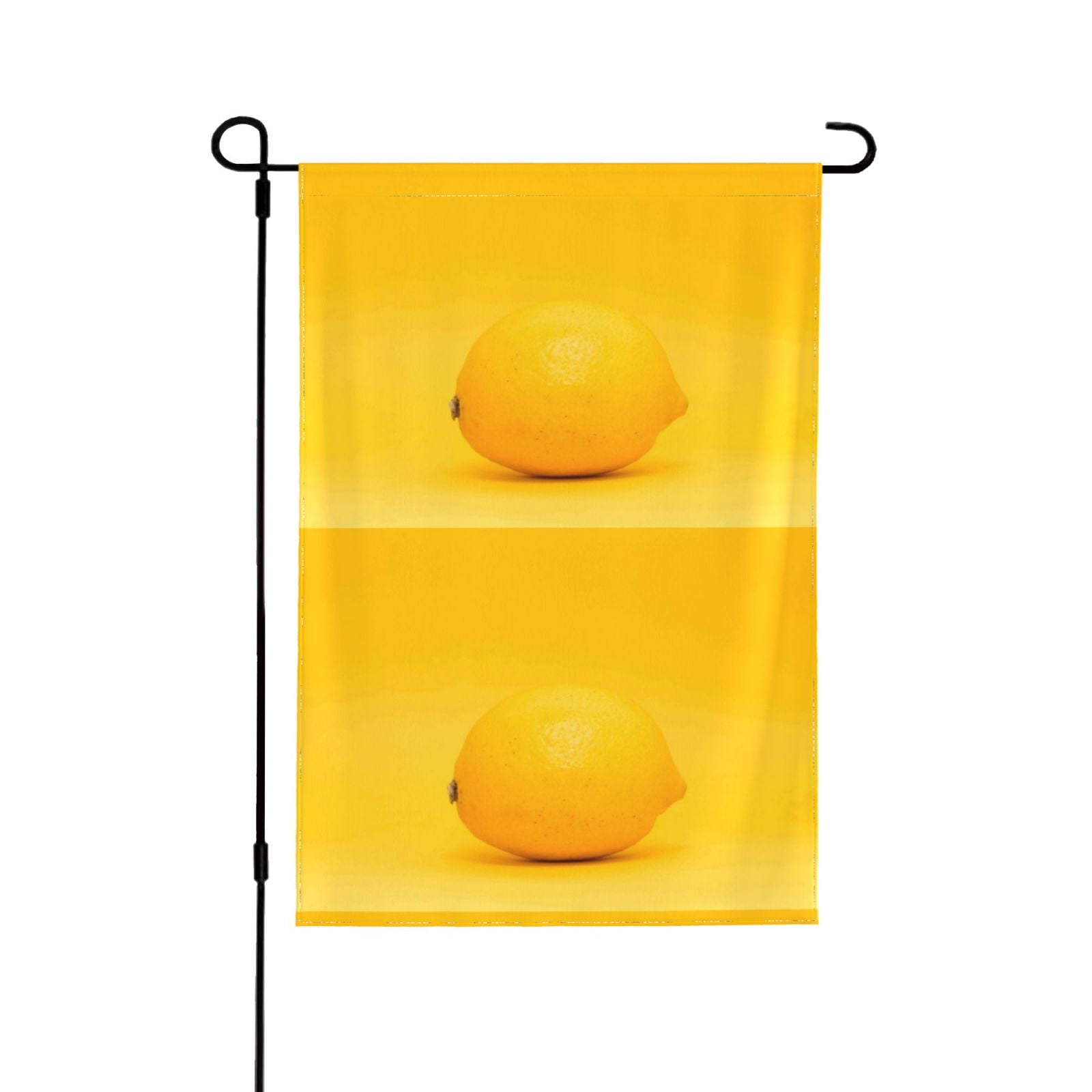 Wukai Yellow Lemon Garden Flags Double Sided Welcome Garden Yard House ...