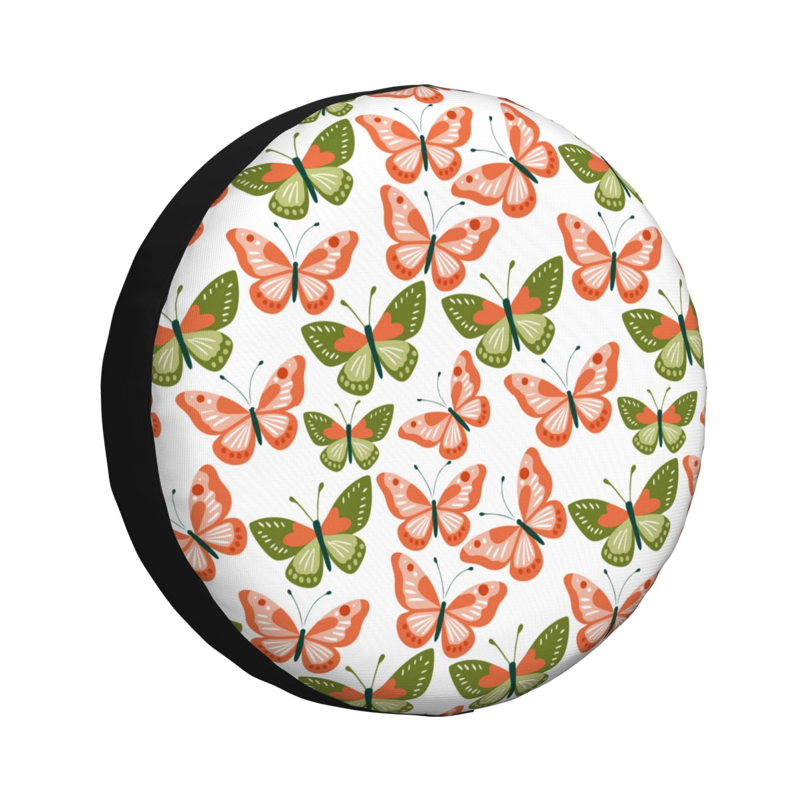 Wukai butterfly Print Spare Tire Cover for RV Trailer,Waterproof PVC ...