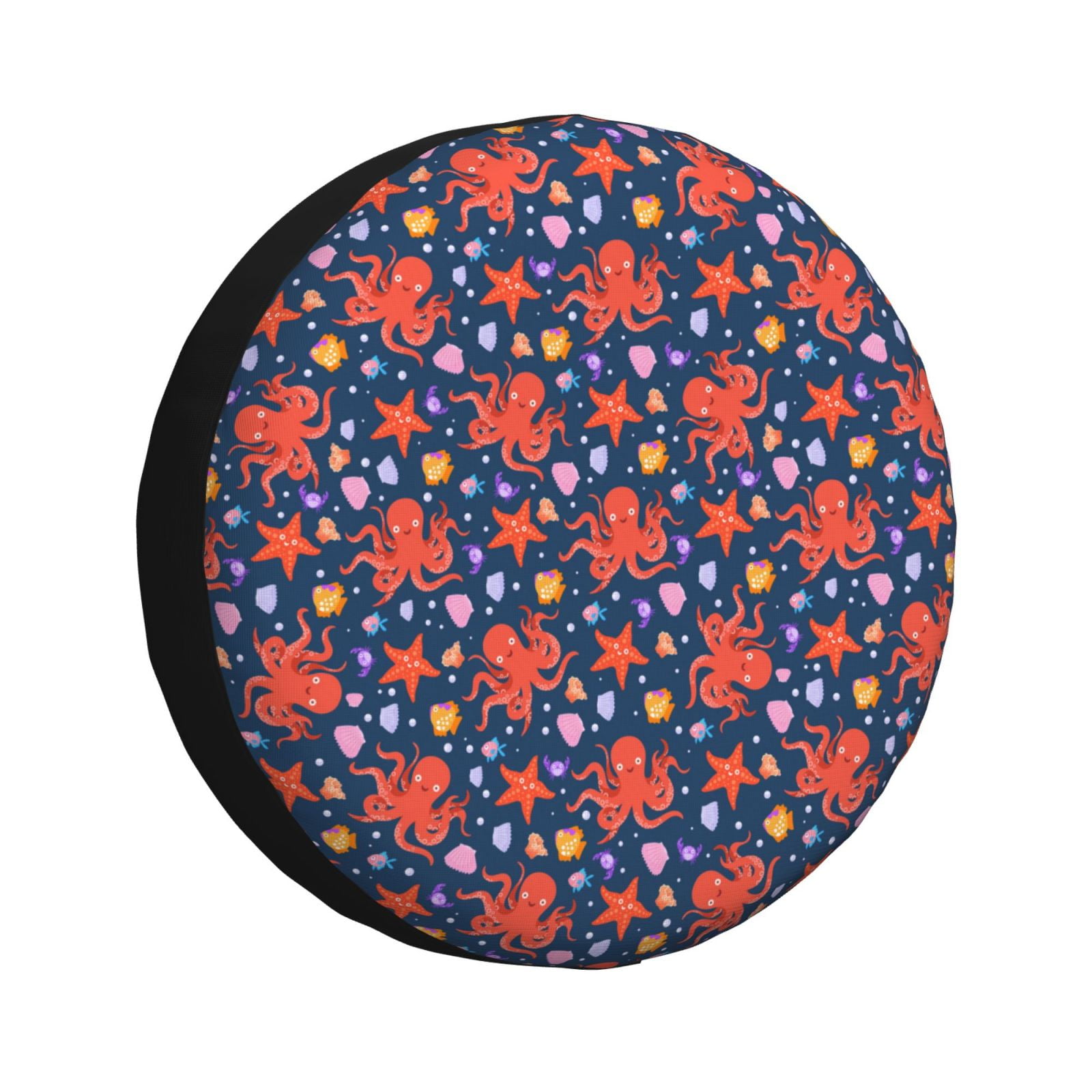 Wukai sea animals Print Spare Tire Cover for RV Trailer,Waterproof PVC ...