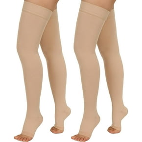 Open Toed Compression Stockings