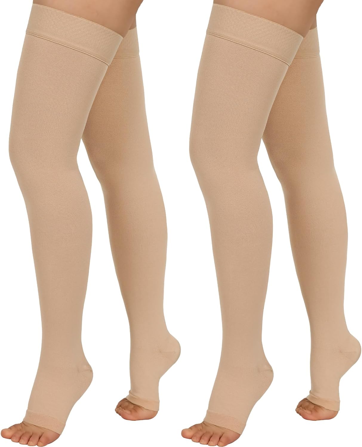 Unisex Relief Chap-Style Firm Compression Stockings without Silicone ...