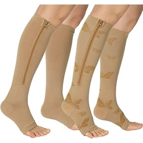Zipper Compression Socks Men