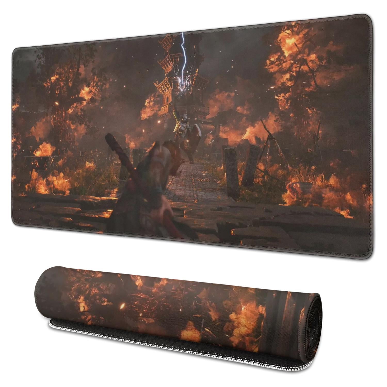 Wukong Gaming Mouse Pad Non Skid Wukong Rubber Mousepad for Table Desk ...