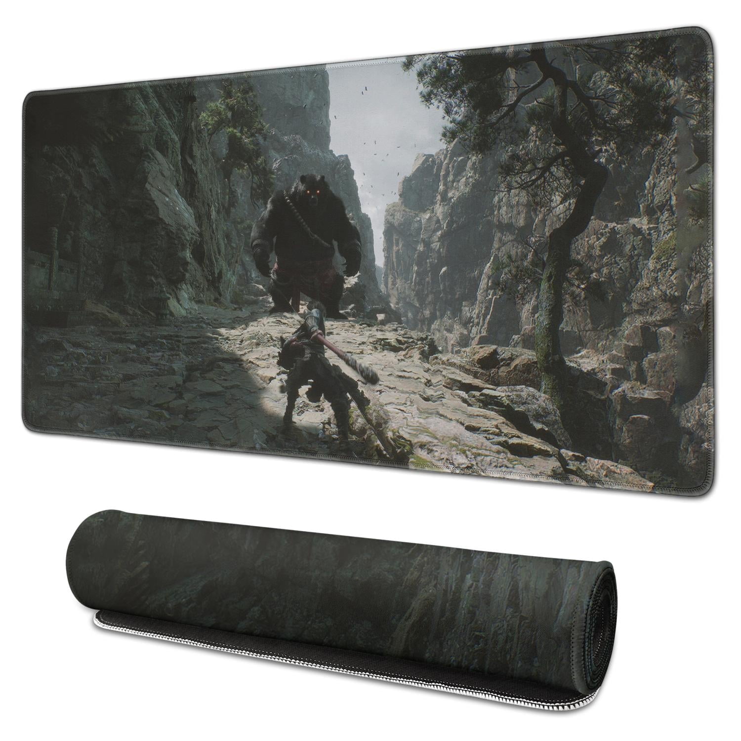 Wukong Gaming Mouse Pad Non Skid Wukong Rubber Mousepad for Table Desk ...