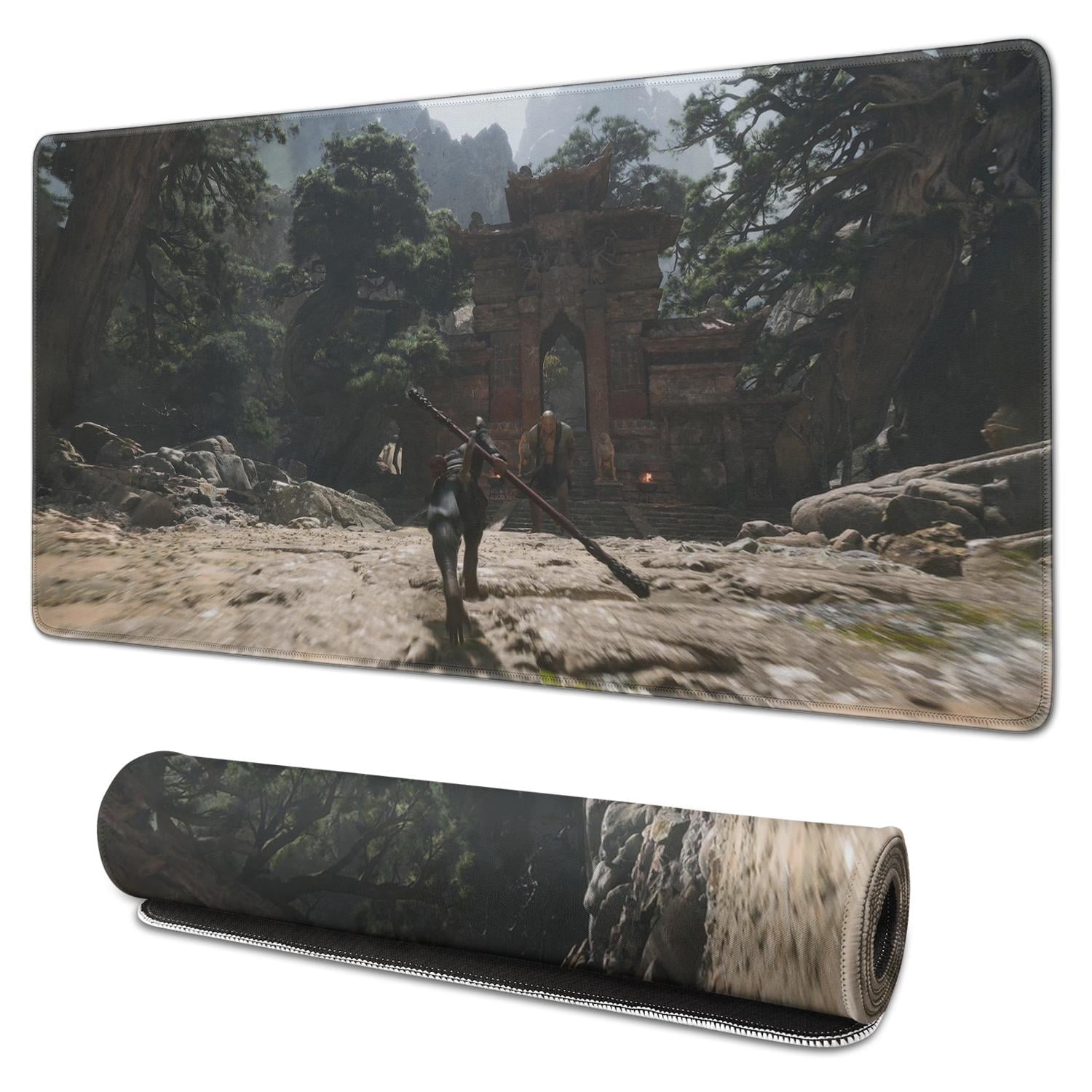 Wukong Mouse Pad No-Slip Wukong Rubber Mousepad for Desktop Tables Goku ...