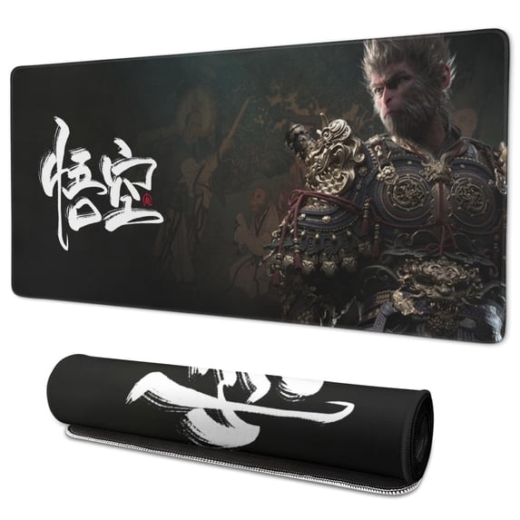Wukong Mouse Pad Non Slip Wukong Rubber Mousepads for Desktop Tables ...