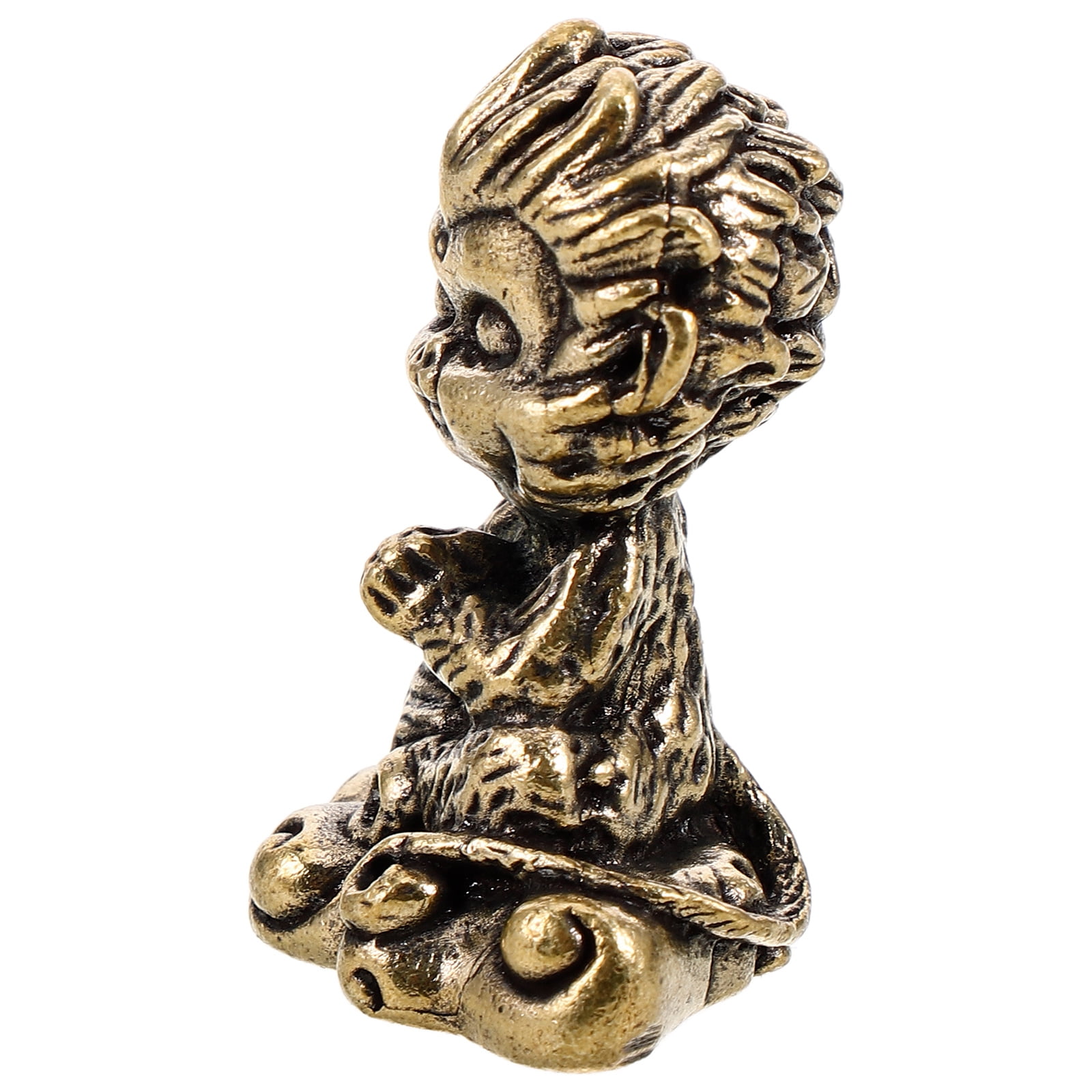 Wukong Sculpture Monkey King Wukong Figure Sun Wukong Figure Copper ...