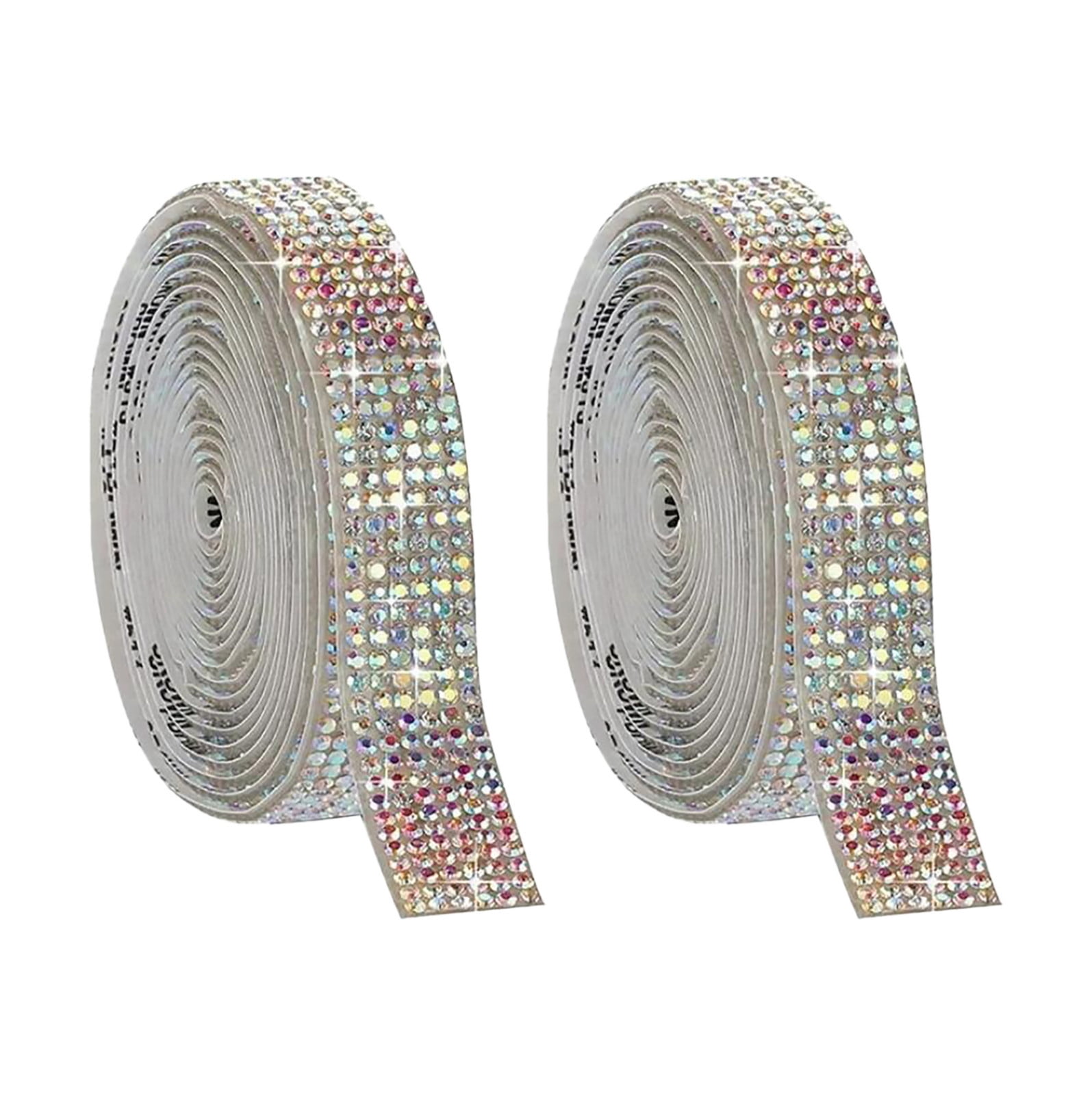 Wuljfeng Adhesive Tape Rhinestone Diamond Tape Double Tape Hand Tear Tape Diamond Decorative