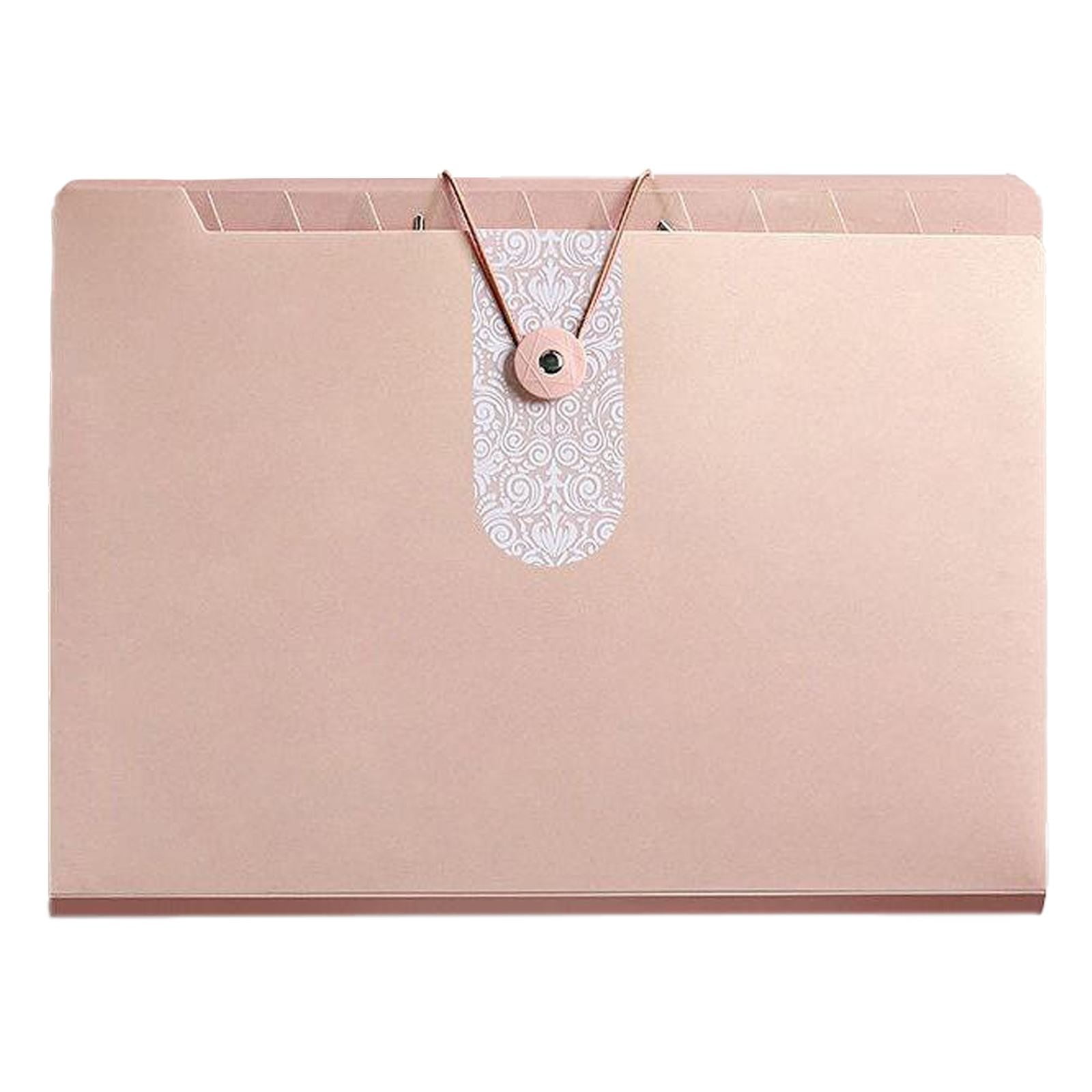 Wuljfeng Document Organizer 12Pocket Folder Folders with Pockets Paper ...