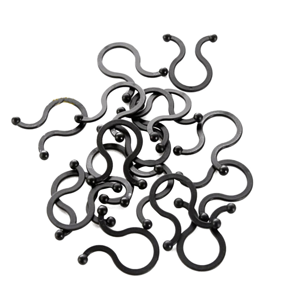 Wuljfeng Home Textile Storage 20Pcs Cable Clips Organizer Drop Wire ...