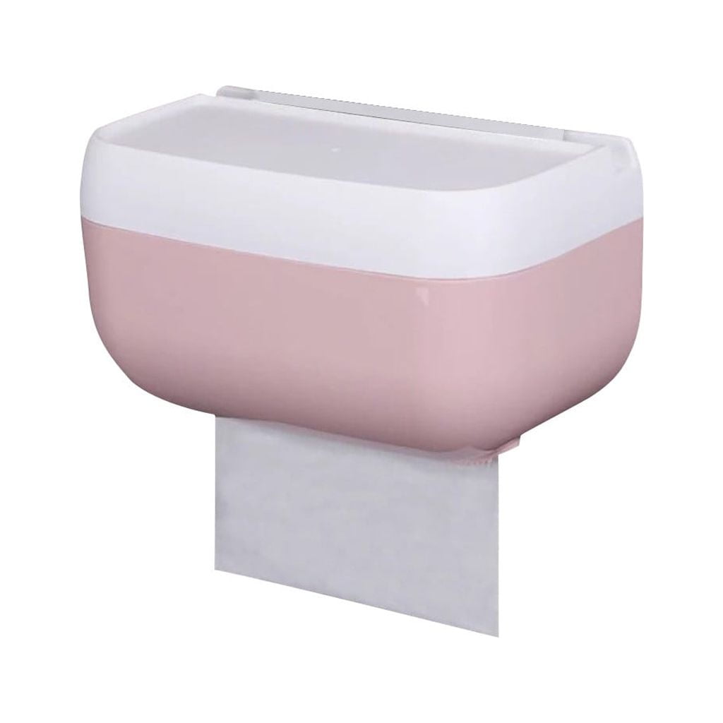 Wuljfeng Home Textile Storage Sticker Toilet Paper Roll Tissue Rack ...