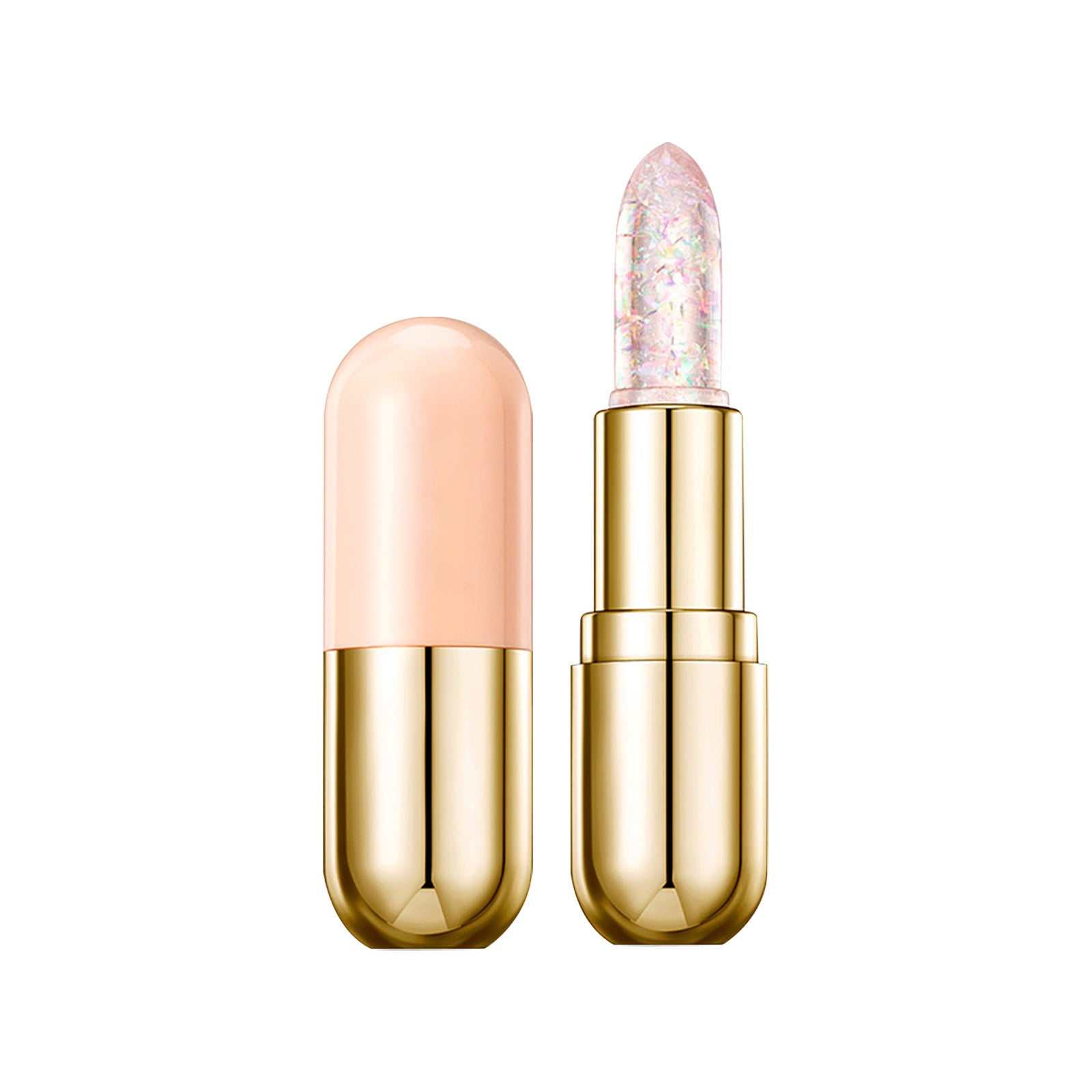 Wuljfeng Wonderskin Lip Stain Shiny Jelly Warm Lipstick Moisturizes ...