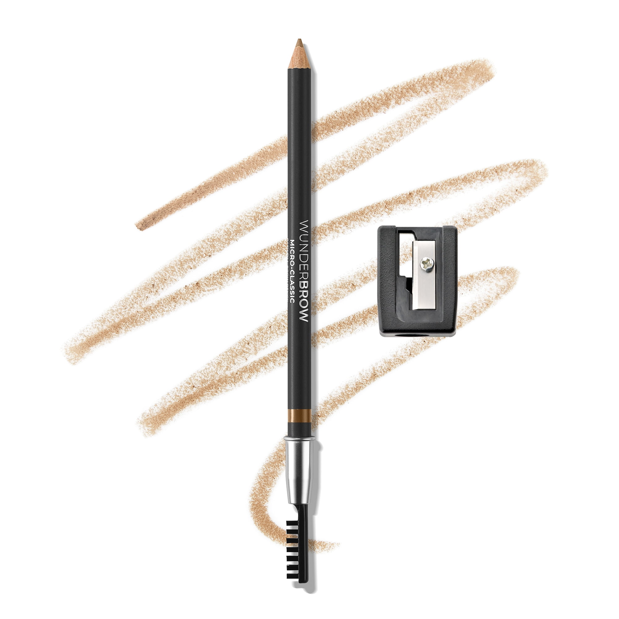 Wunderbrow Micro-Classic Brow Pencil, 2.5mm tip for precision filling ...