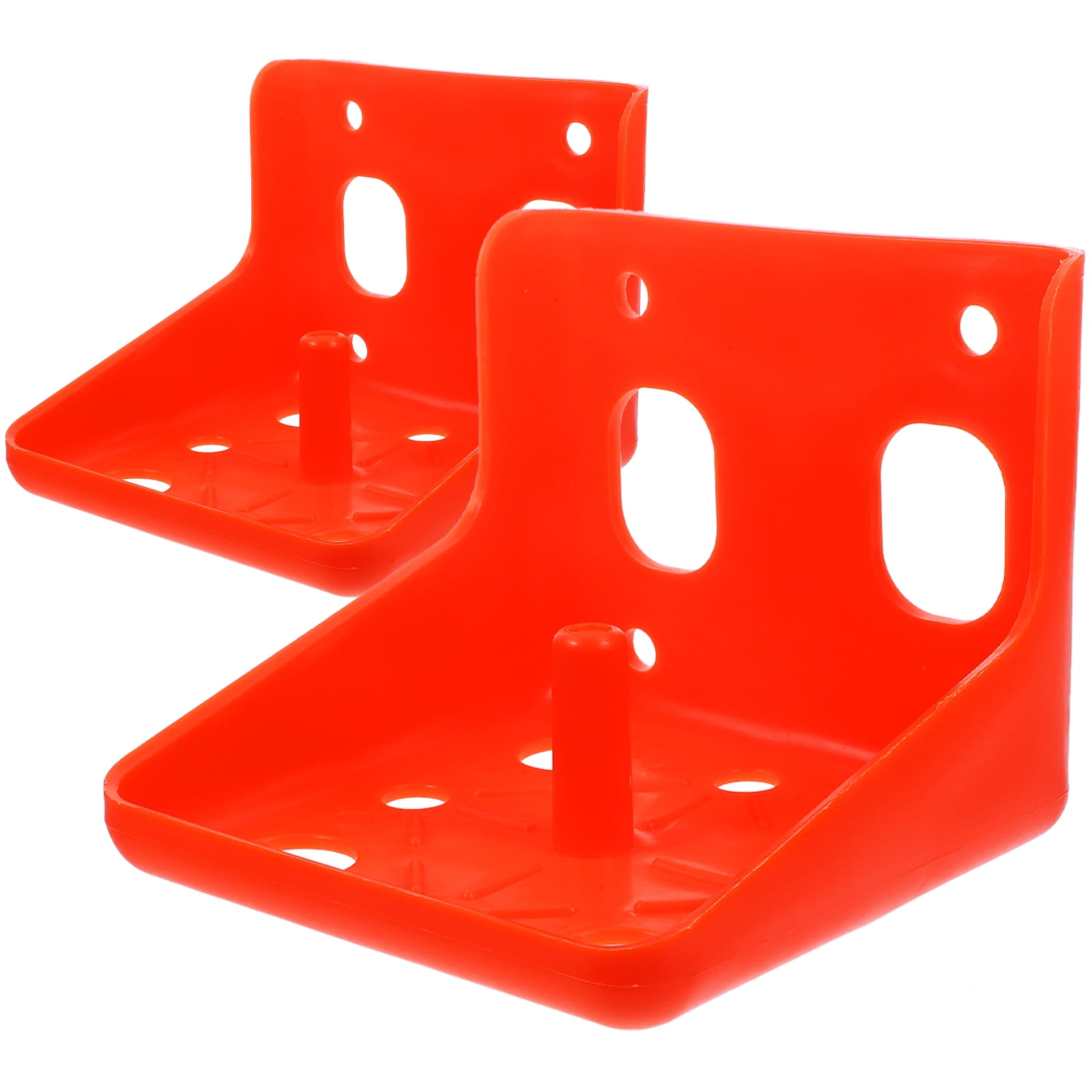 UPKOCH Salt Block Holder Salt Block Feeding Boxes Orange Plastic 2Set ...
