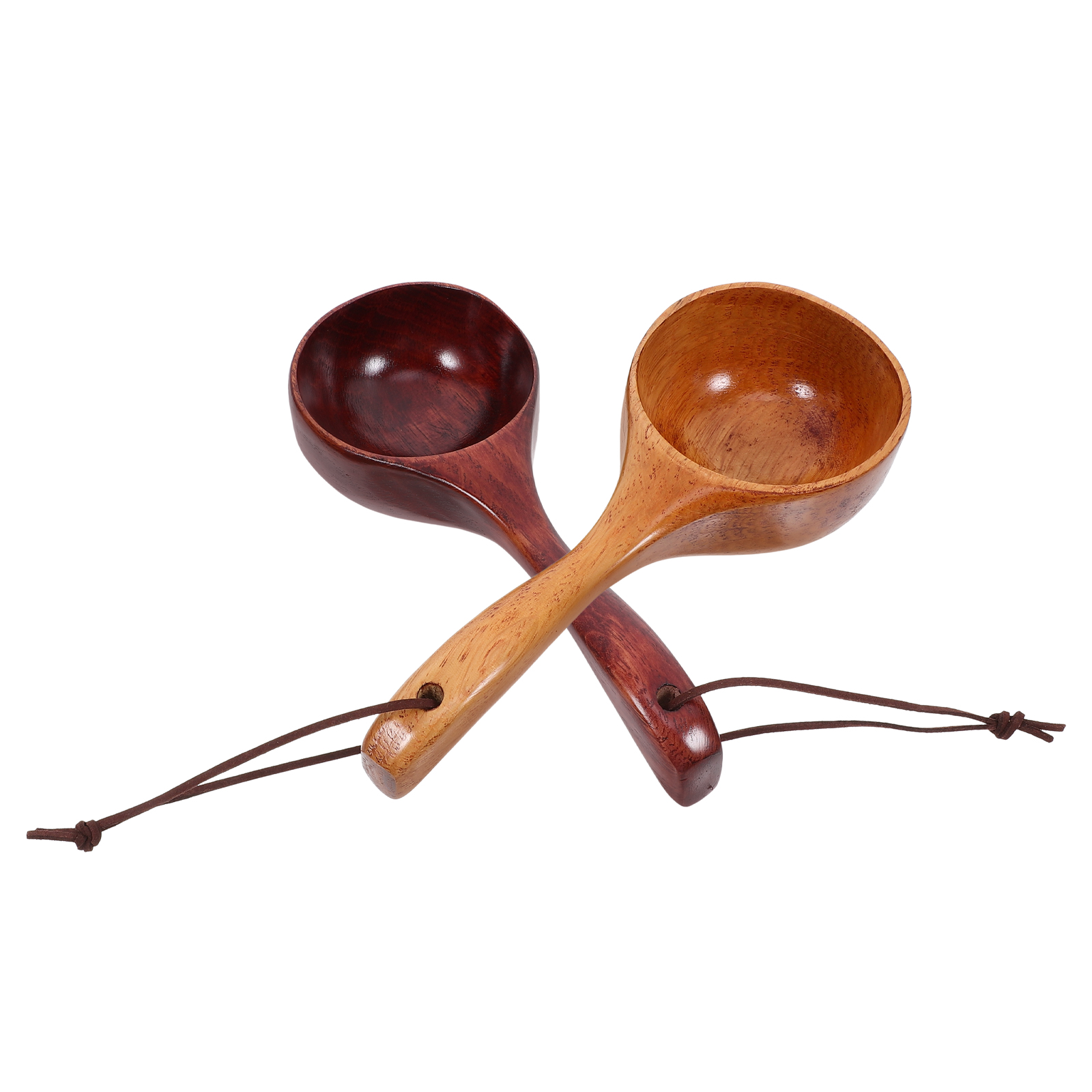 Wunno 2 Pcs Japanese Rice Spoon Long Handle Ladle Long Handle Soup ...