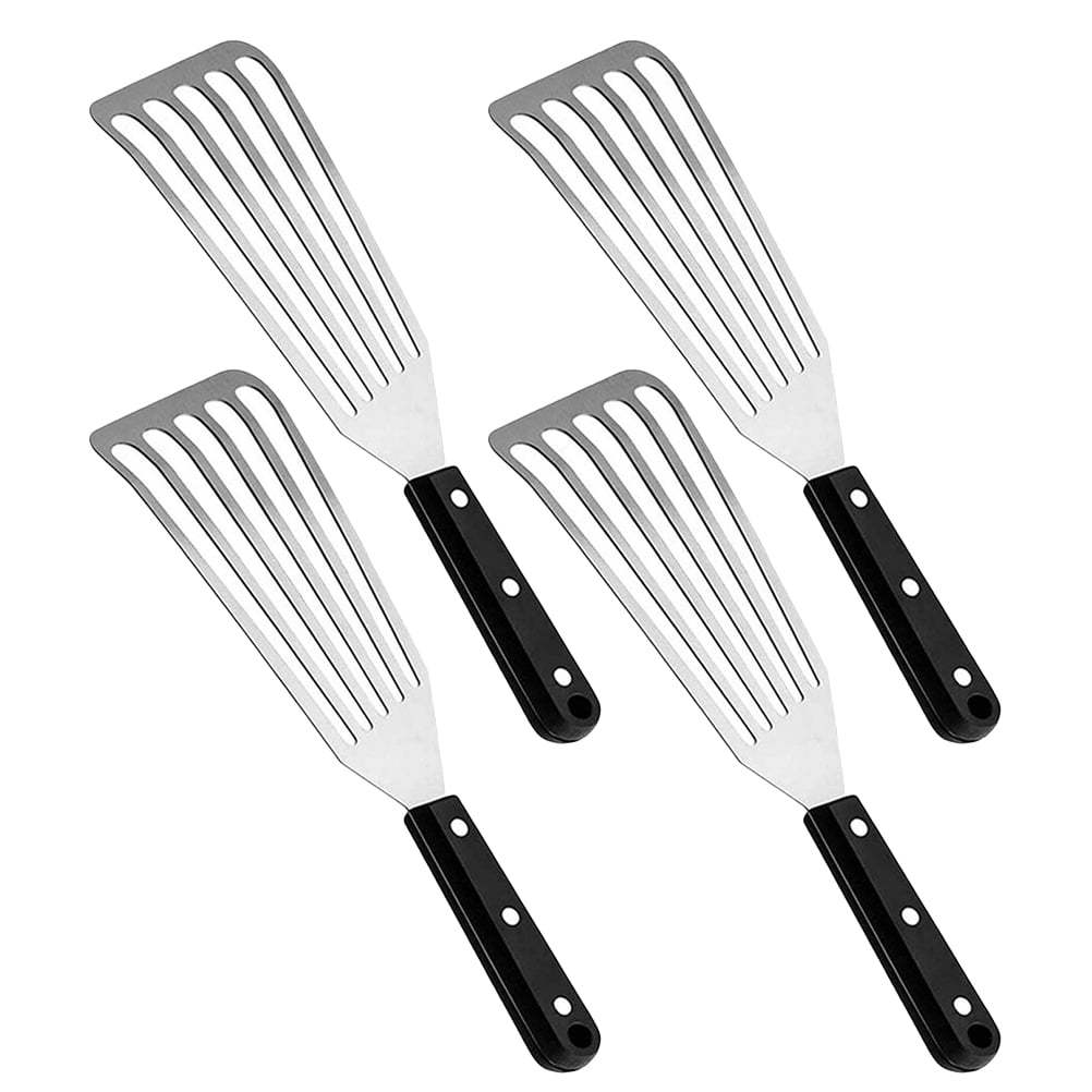 Wunno 4 Pcs Fried Fish Spatula Portable Frying Steak Spatula Cooking ...